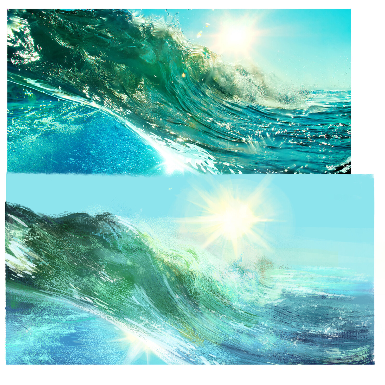 Marcelle Pan - Running Ponyo (Fanart)