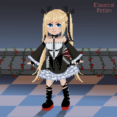 ArtStation - Marie rose turns around~ turns around