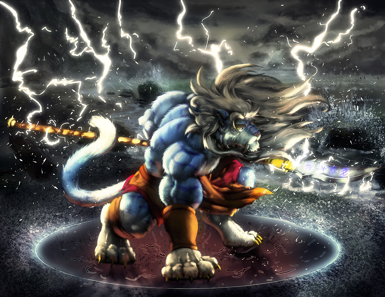 ArtStation - Storm Sabertooth