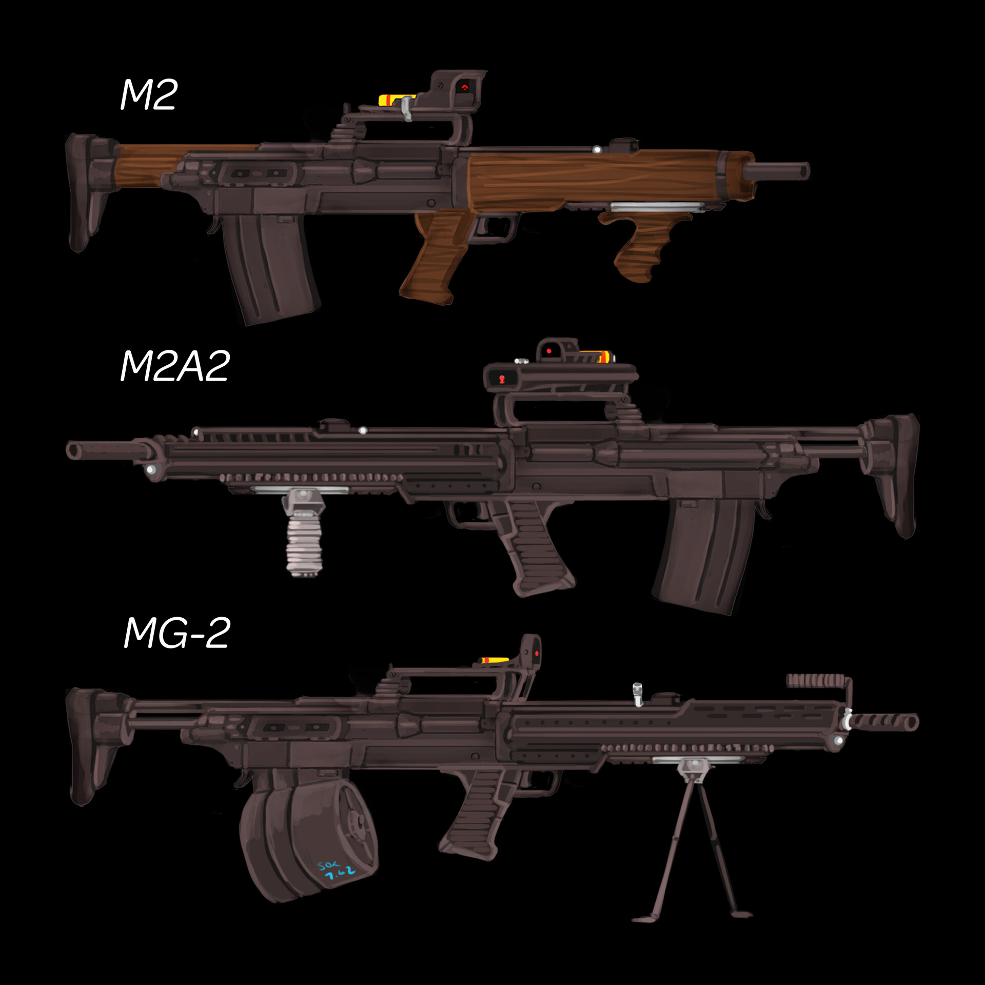 ArtStation - The M2: An EM-2 Derivative Concept