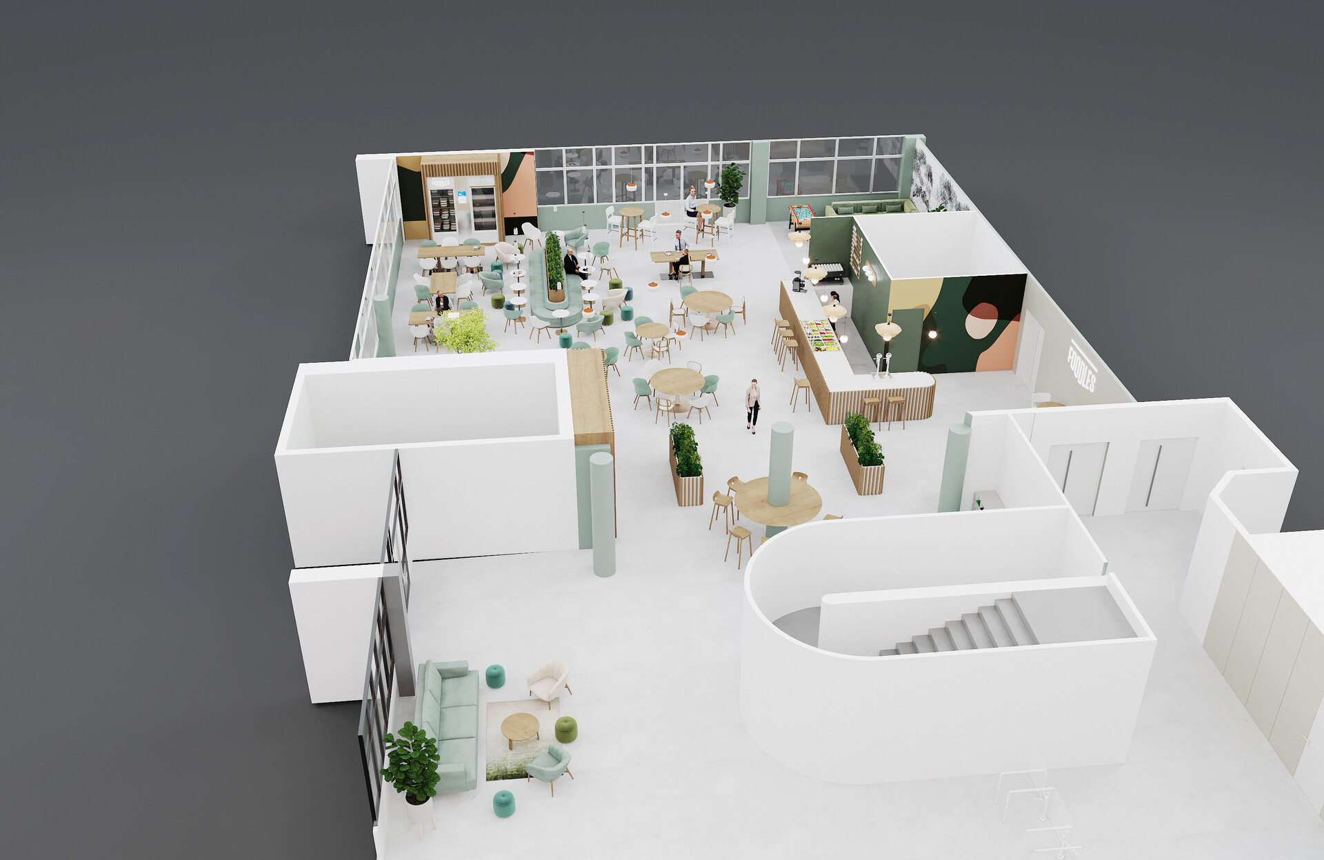 ArtStation - Professional space layout