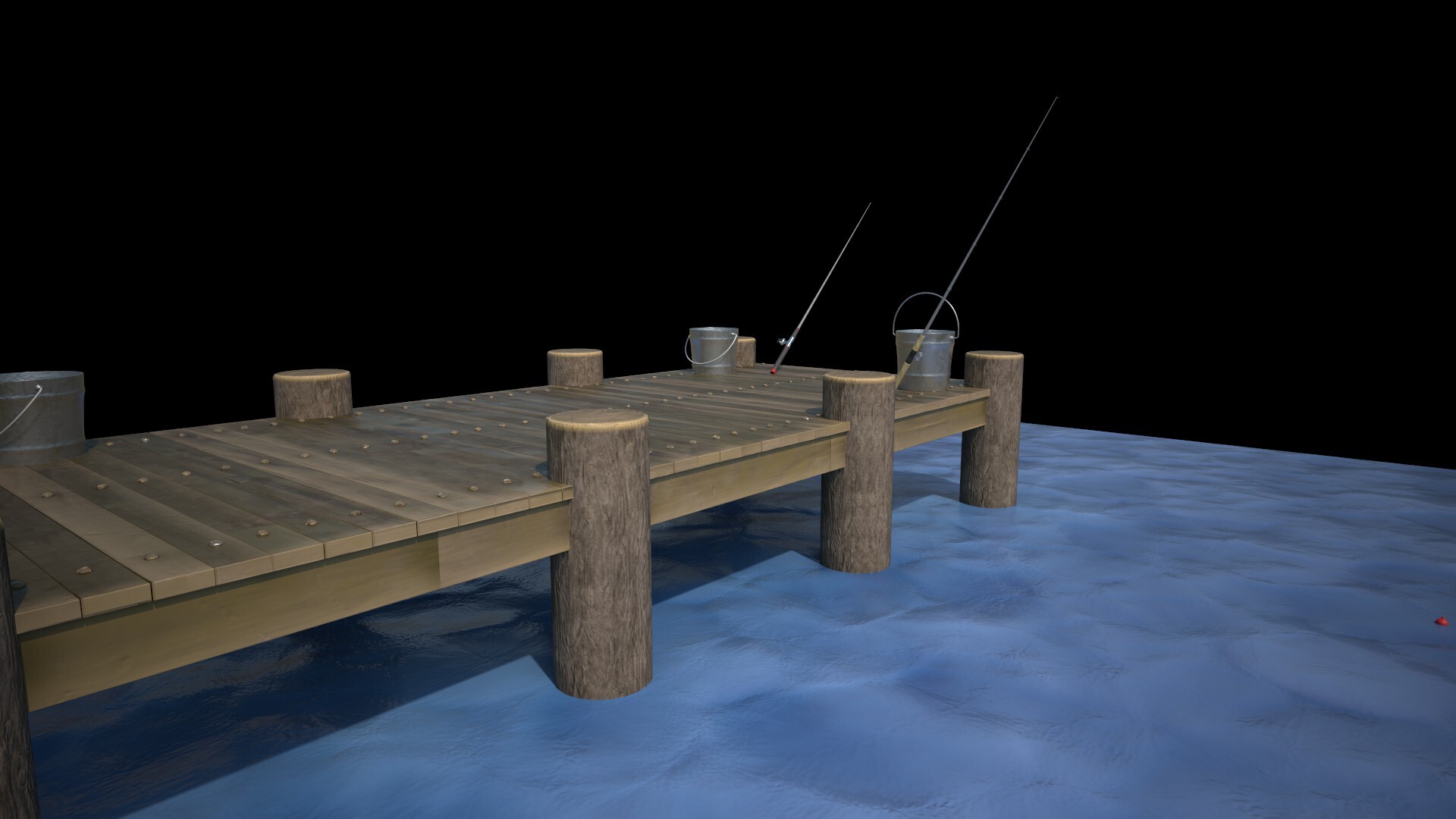 ArtStation - Fishing Dock