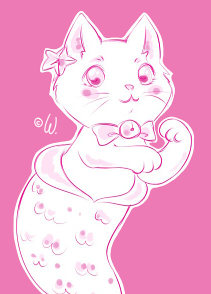 ArtStation - Kitty Mermaid