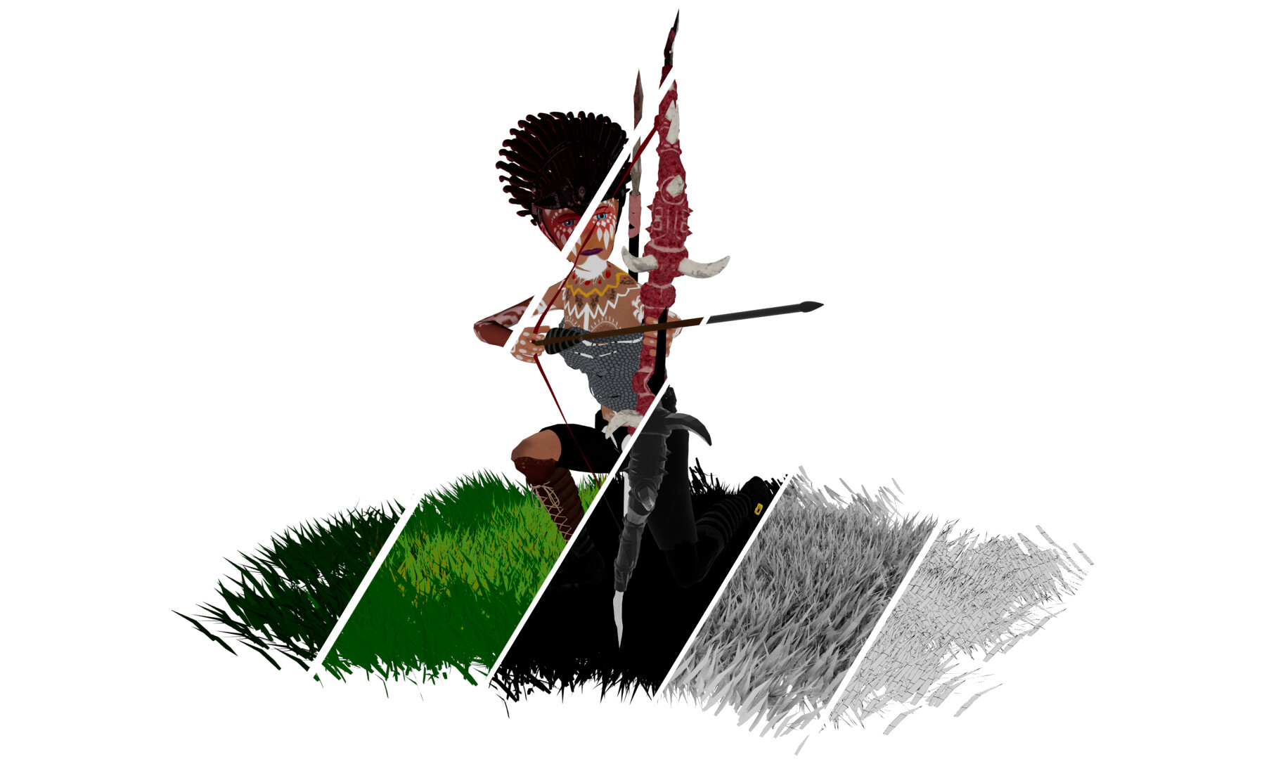 ArtStation - Tribe Character Texture Maps