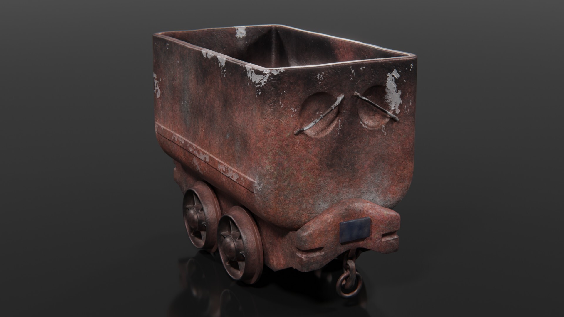 ArtStation - Mine cart / mine wagon