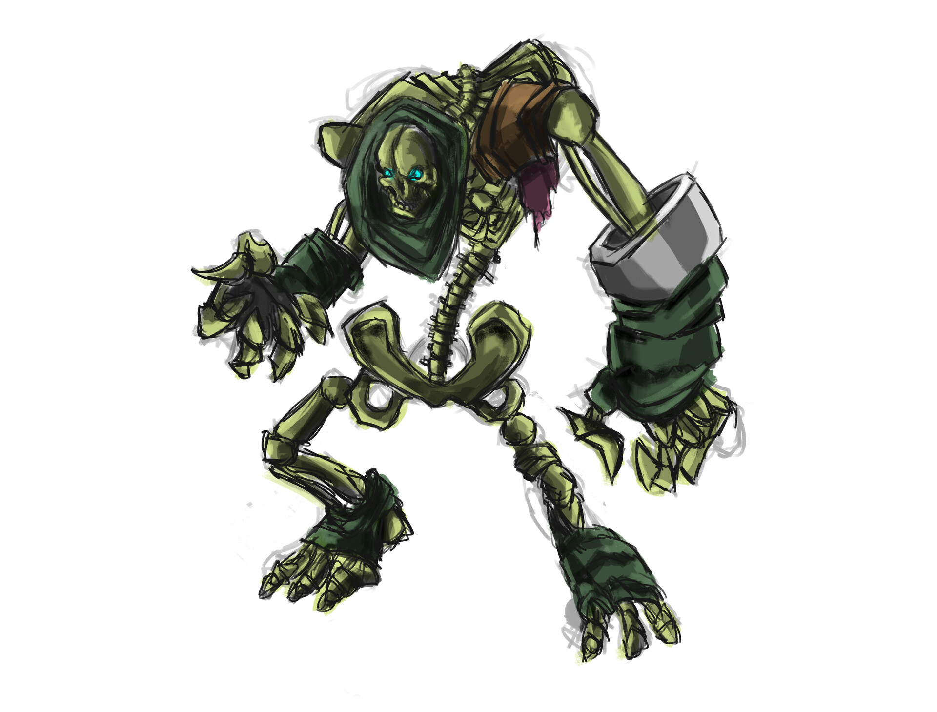 ArtStation - Bone giant