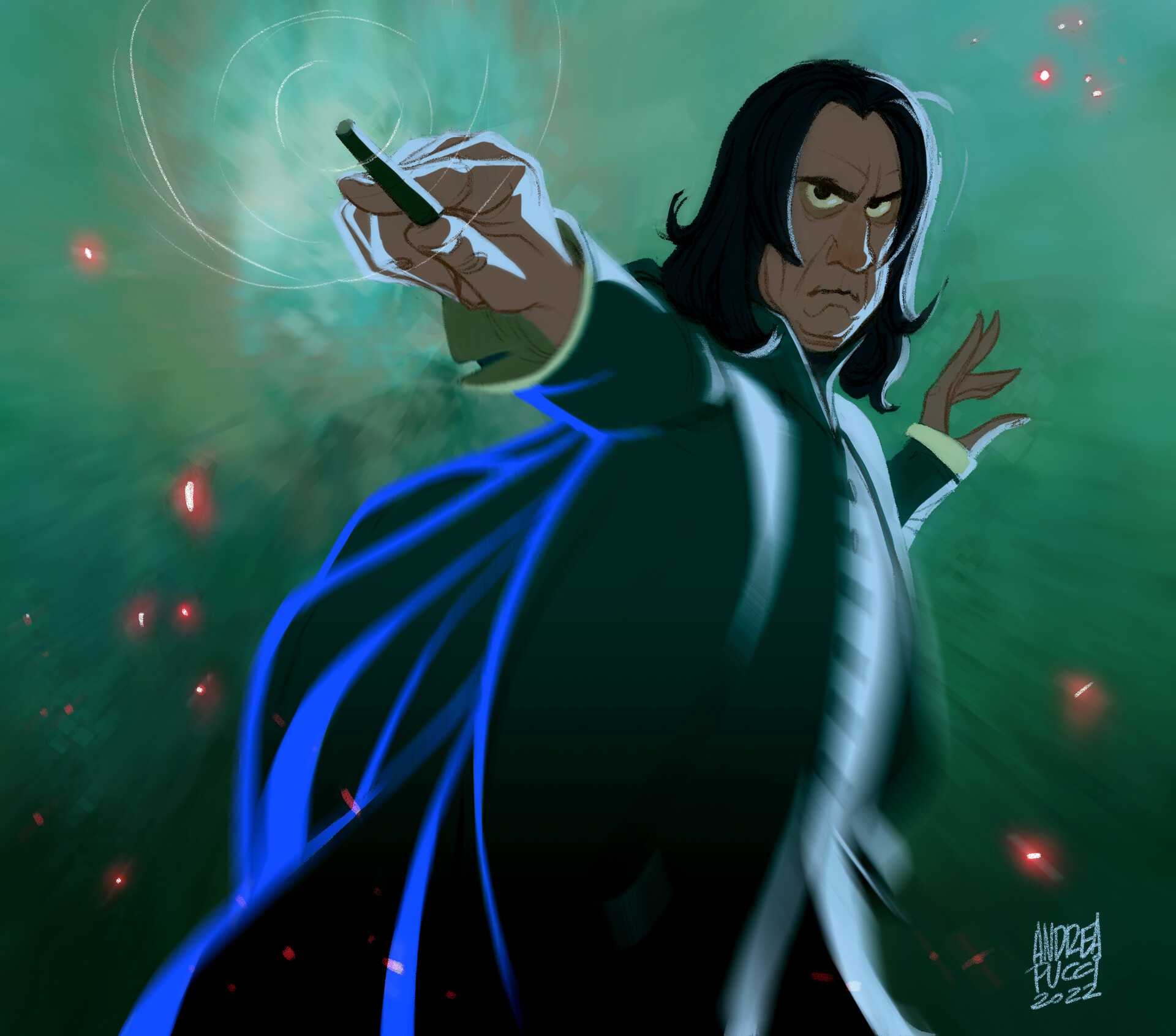 ArtStation - Severus Piton