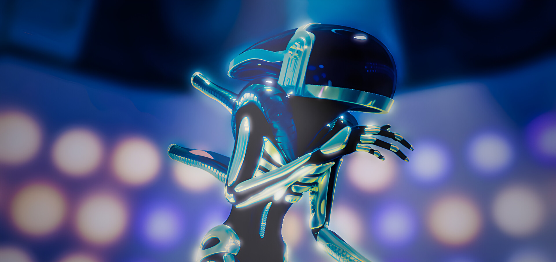 ArtStation - Alien x Daft Punk