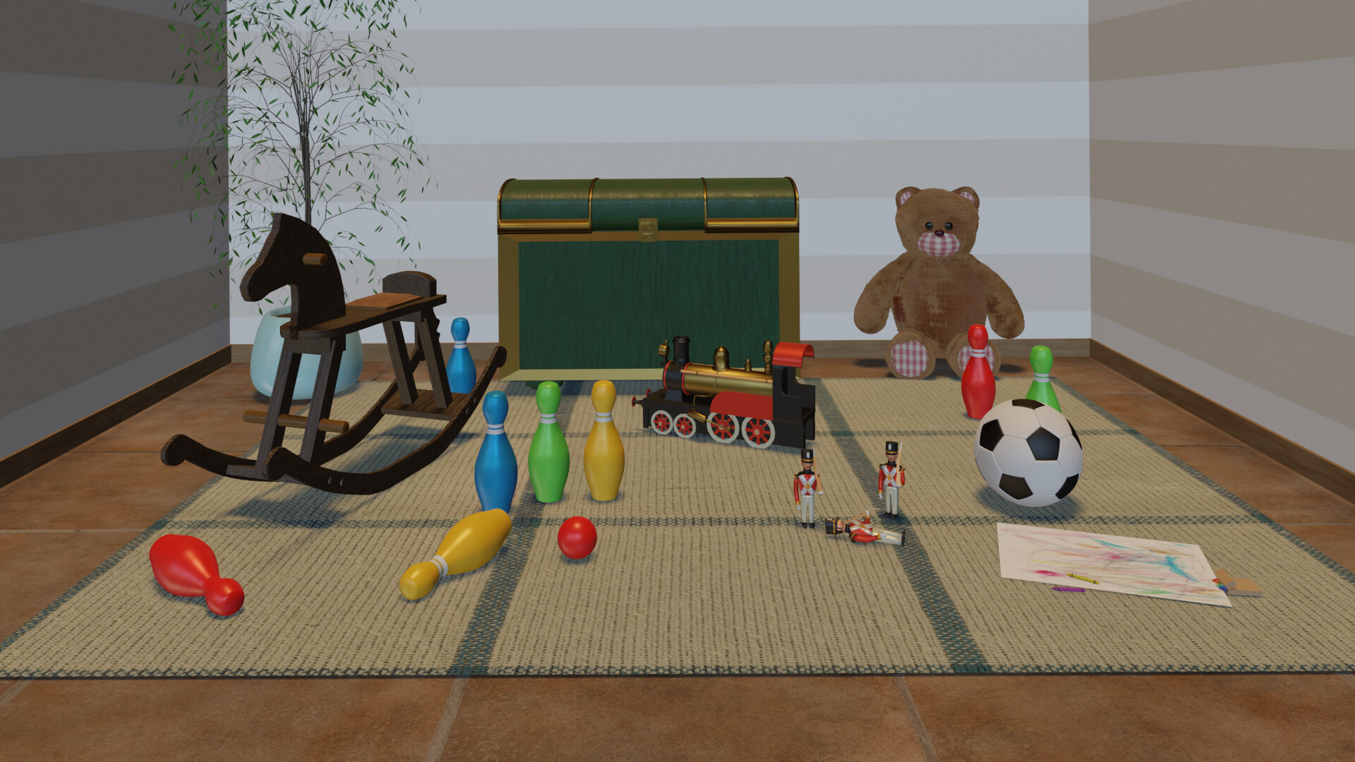 ArtStation - The Toy Room