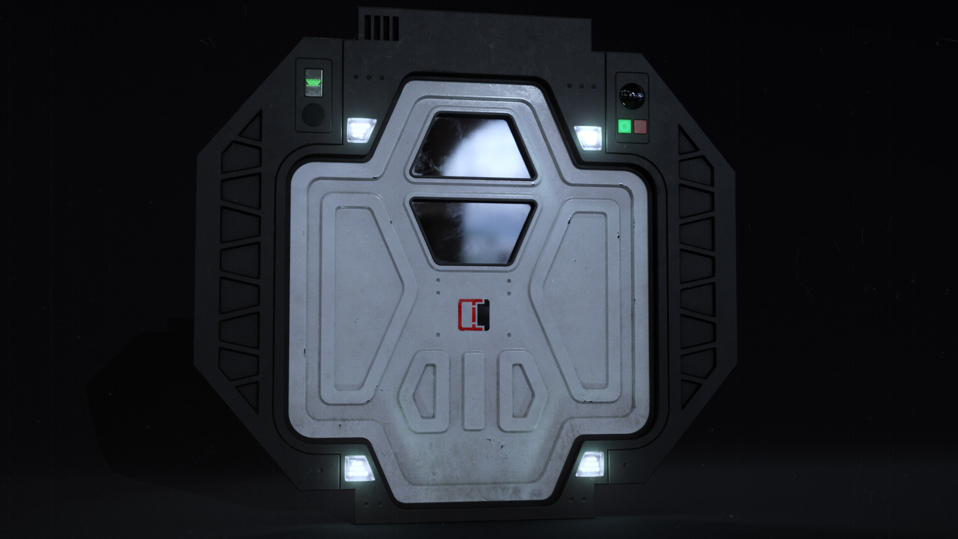 Sean Ian Runnels - Props for Gameplay | Sci-fi Door