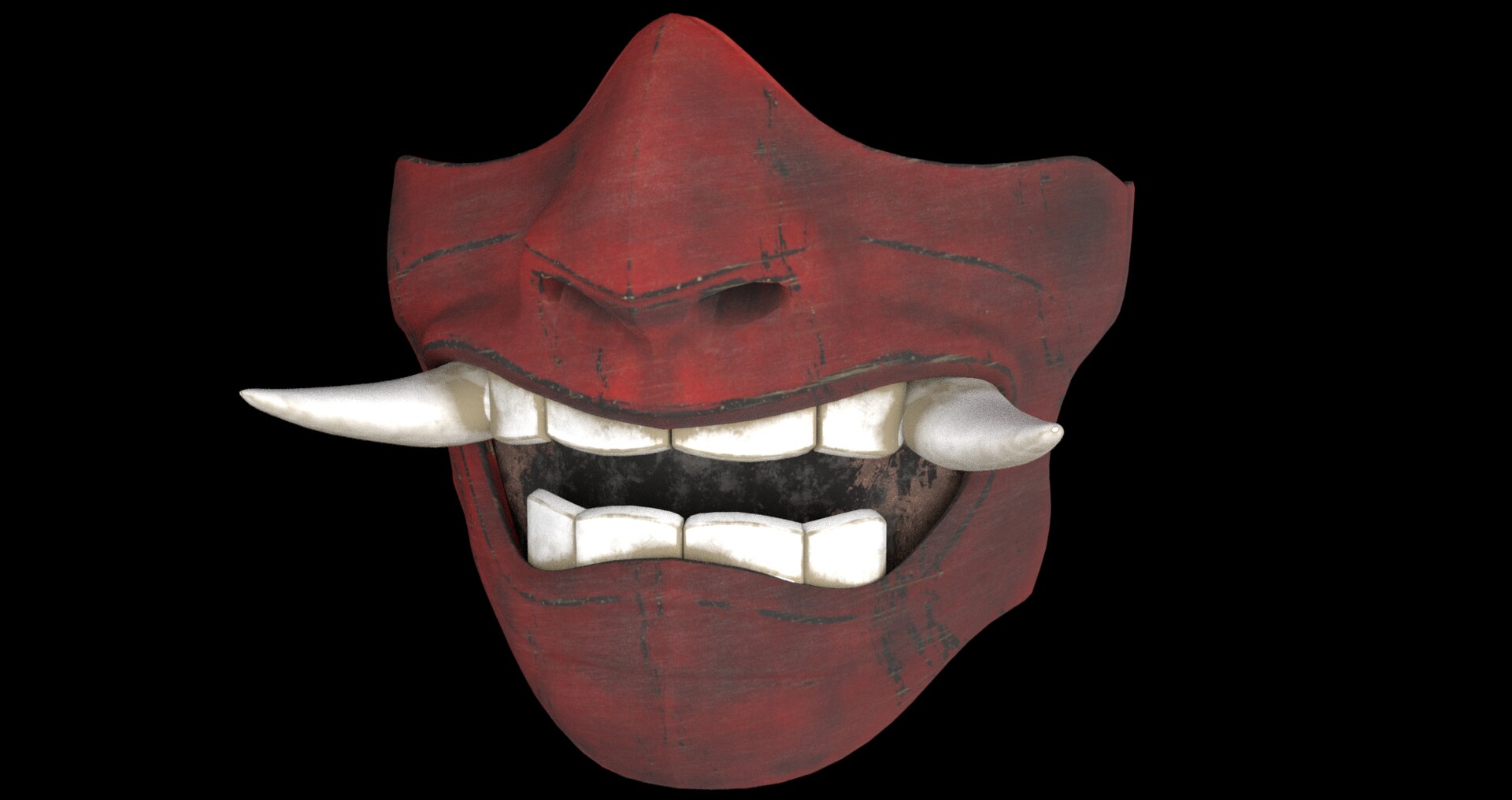 ArtStation - Oni mask