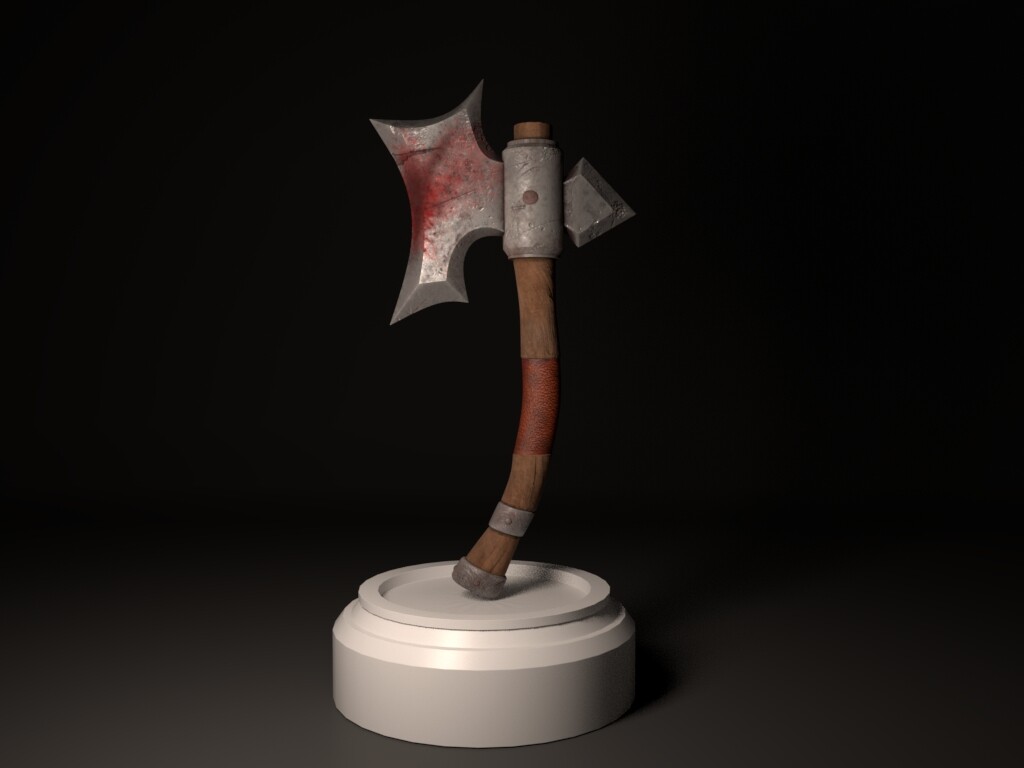 ArtStation - Fighting Axe