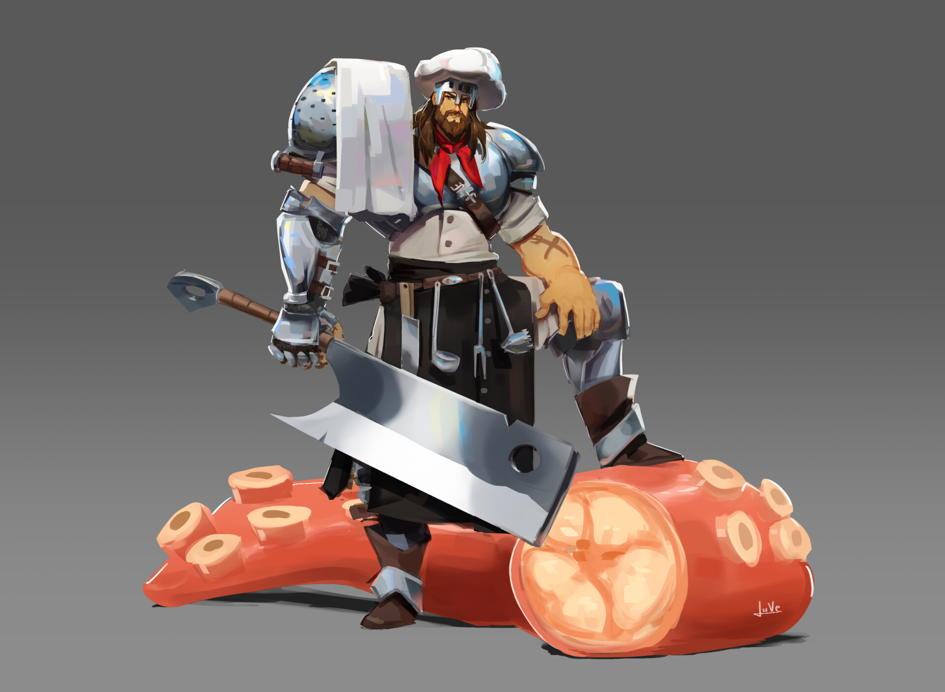 ArtStation - Warrior Cook