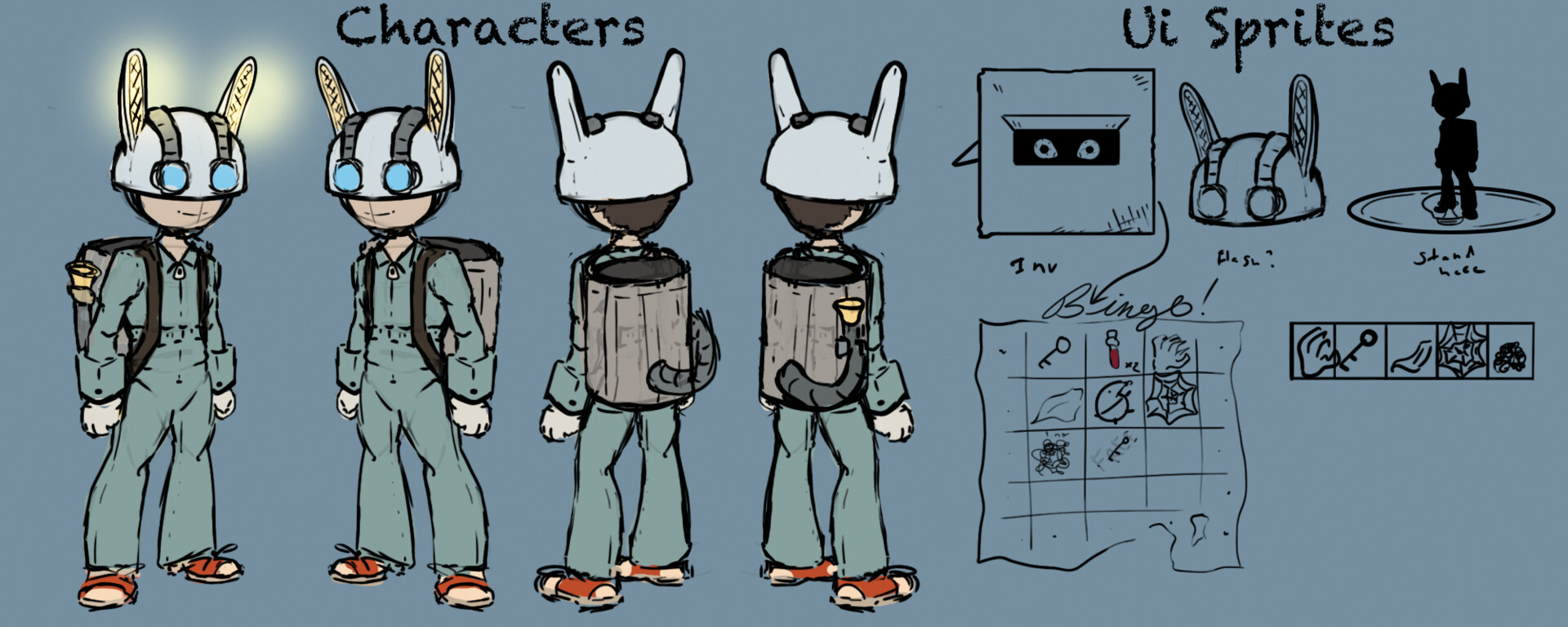 ArtStation - Joyous Spring Character Concept Art