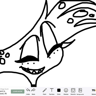 asriel coloring pages