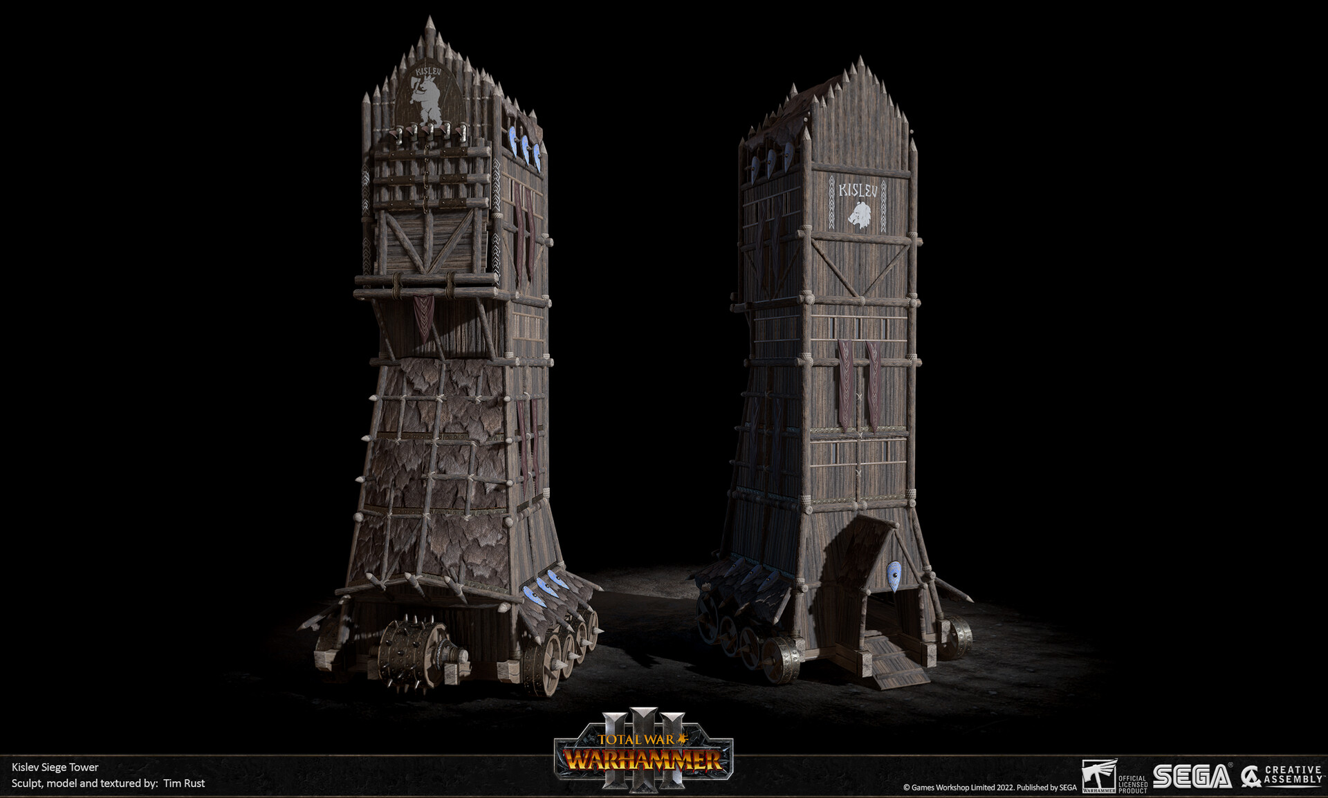 Tim Rust - Total War: Warhammer 3 - Kislev Siege Equipment