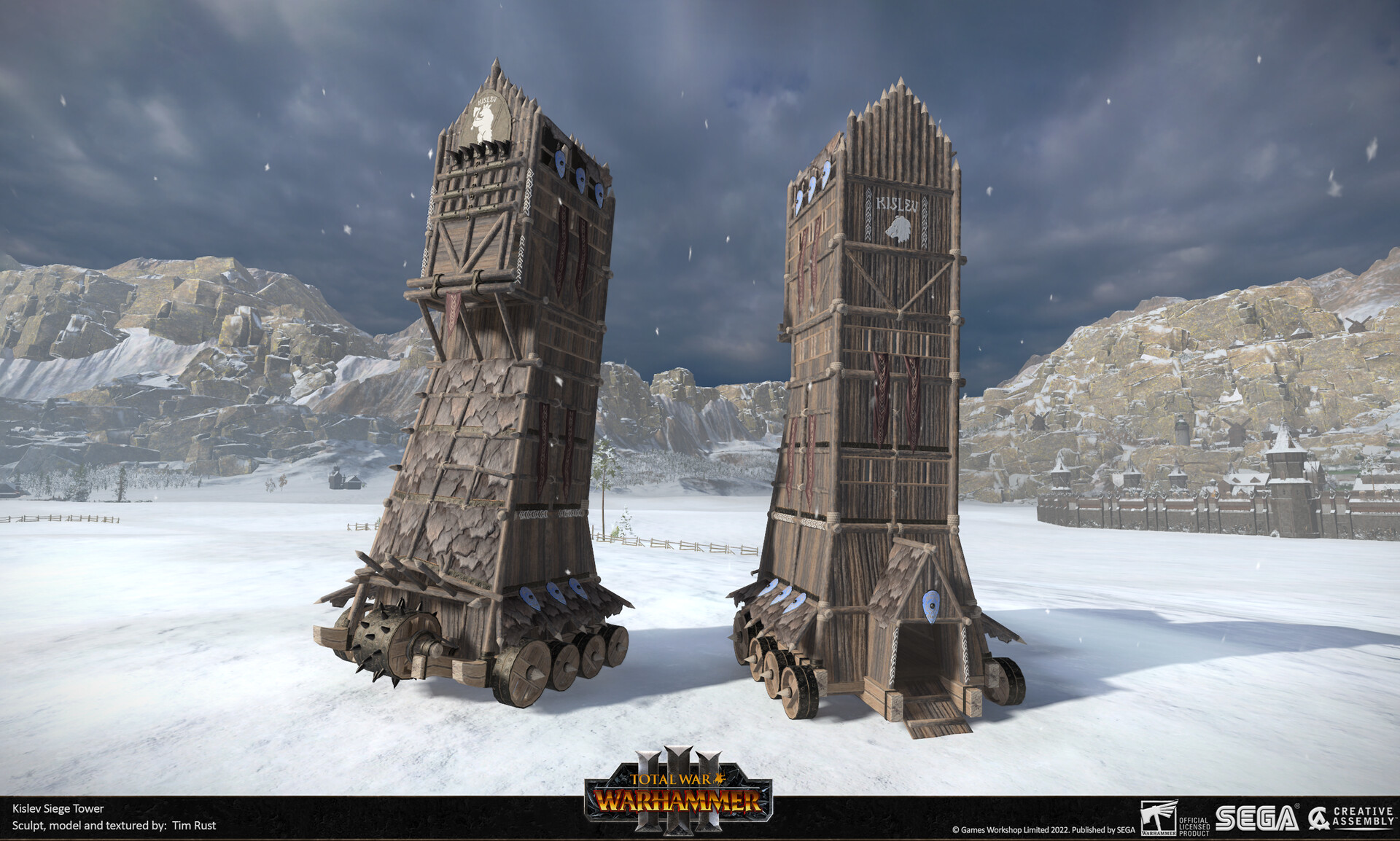 Tim Rust - Total War: Warhammer 3 - Kislev Siege Equipment