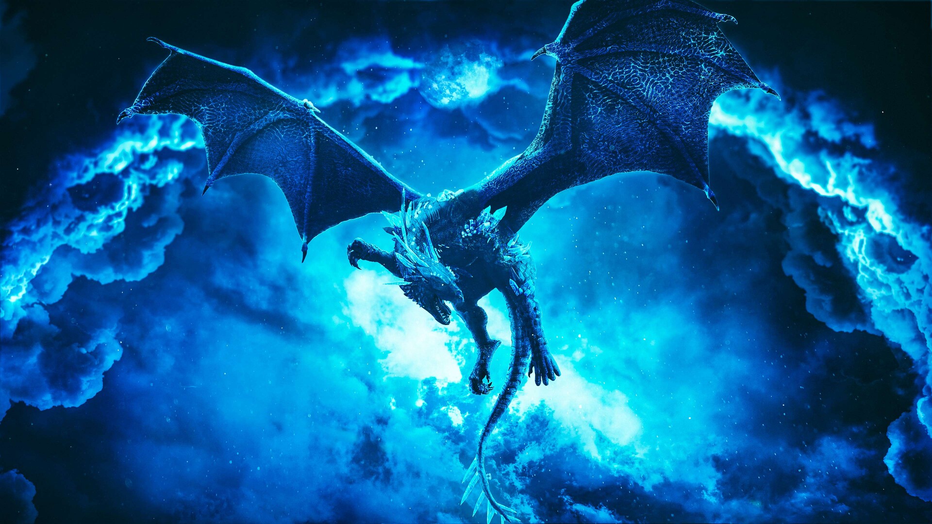 ArtStation - DRAGON IN THE CLOUDS