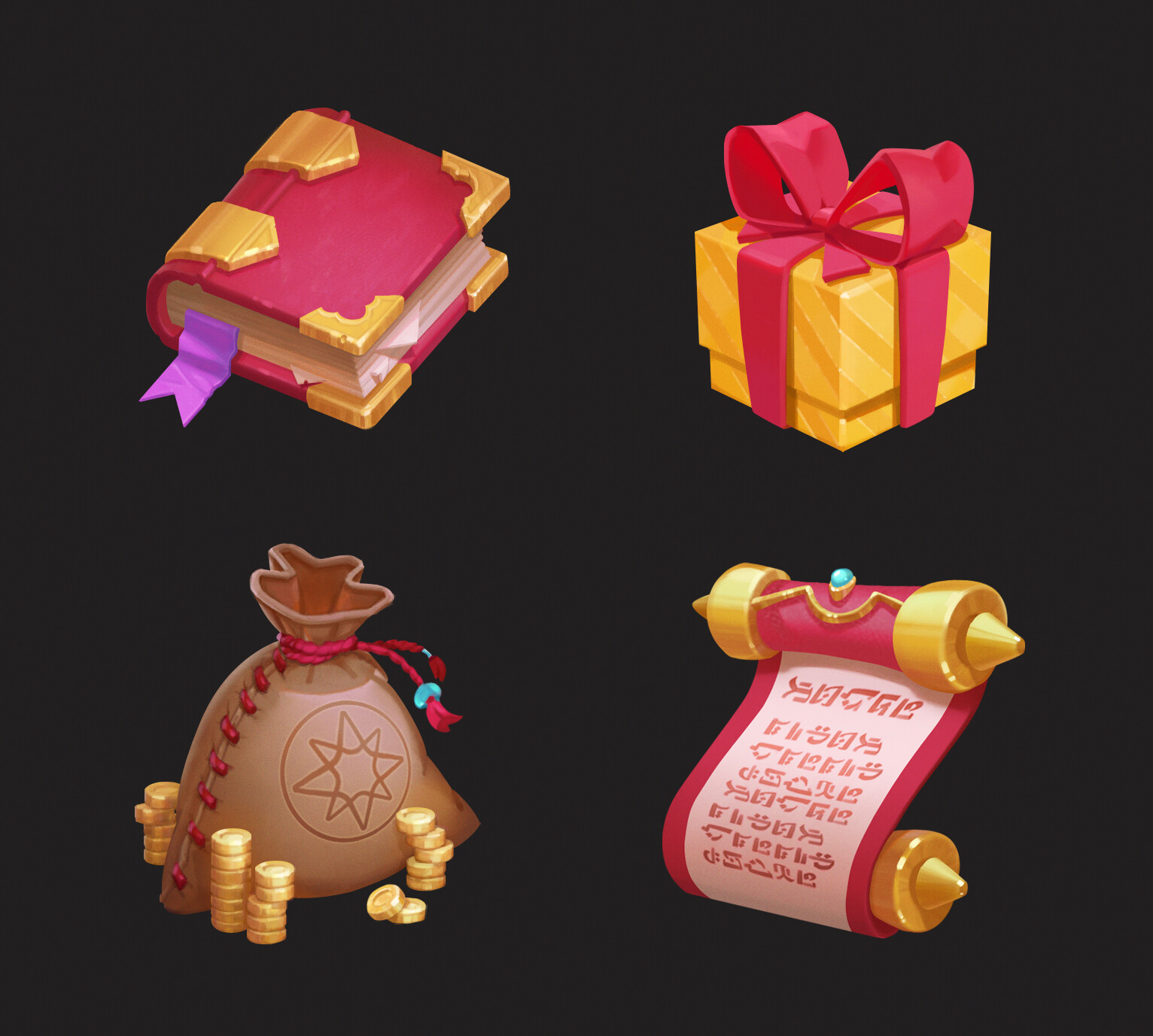 ArtStation - Some props kinda