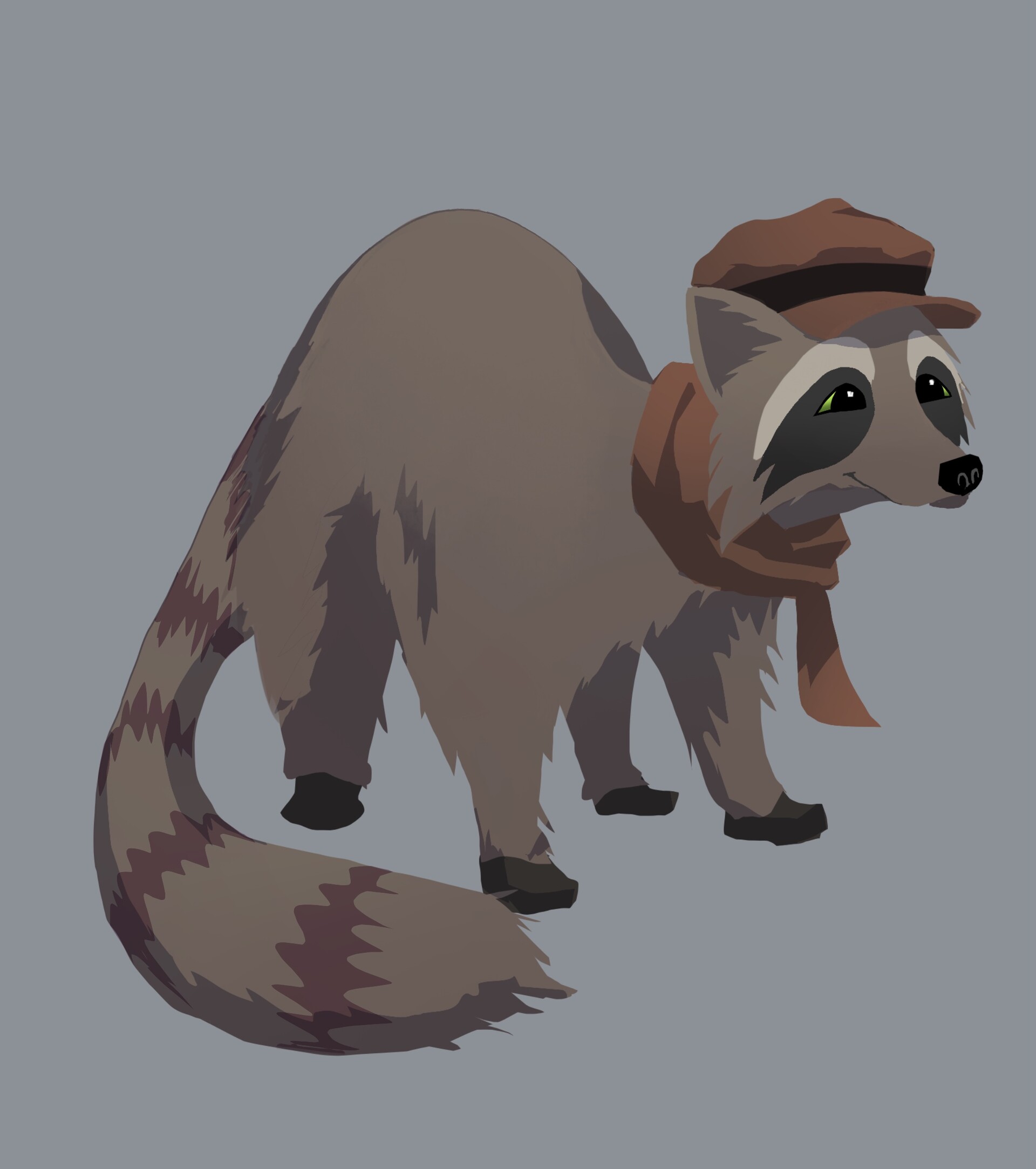 ArtStation - Raccoon