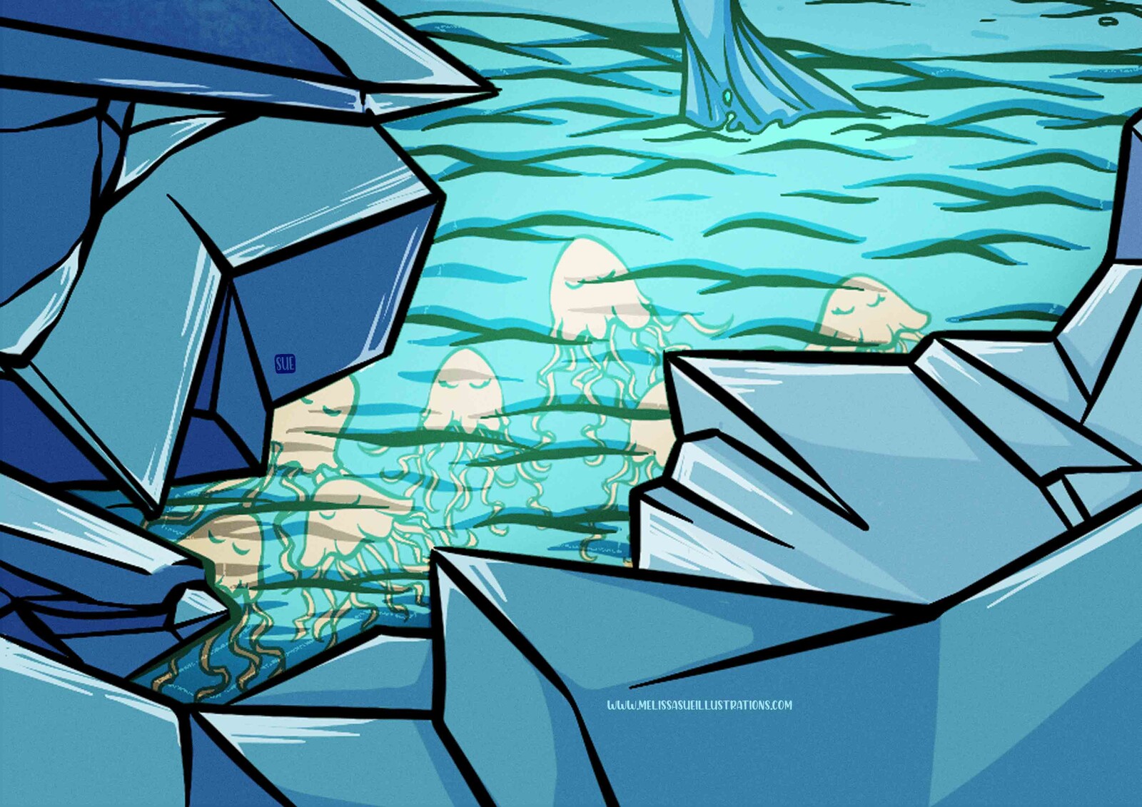 Melissa Sue - Crystal Cave Mermaid Queen