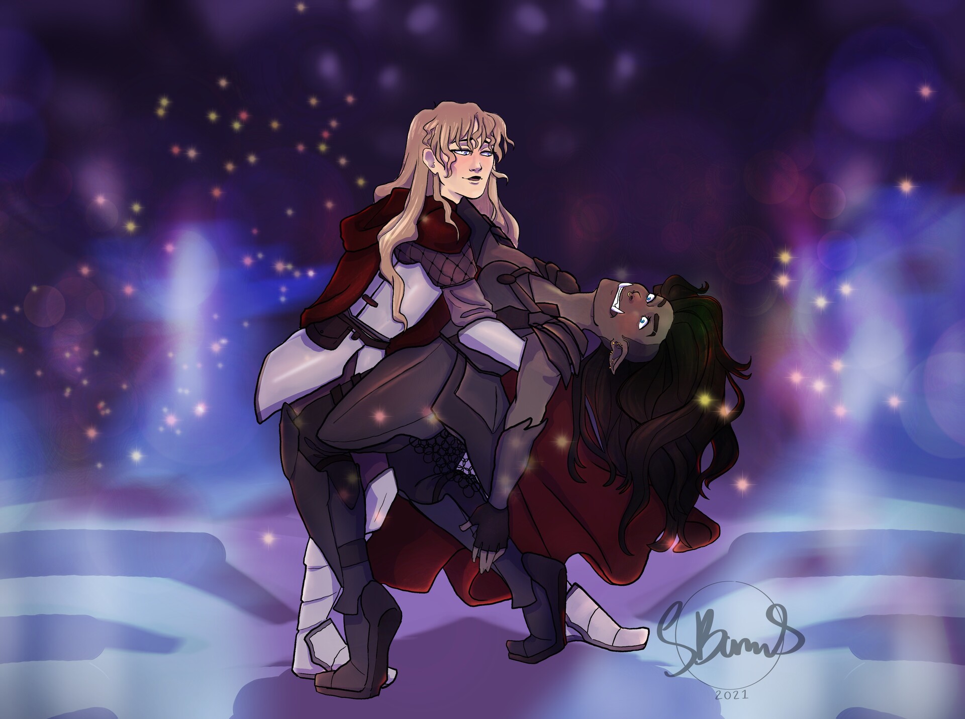 ArtStation - A Romantic Chance - Dungeons and Dragons