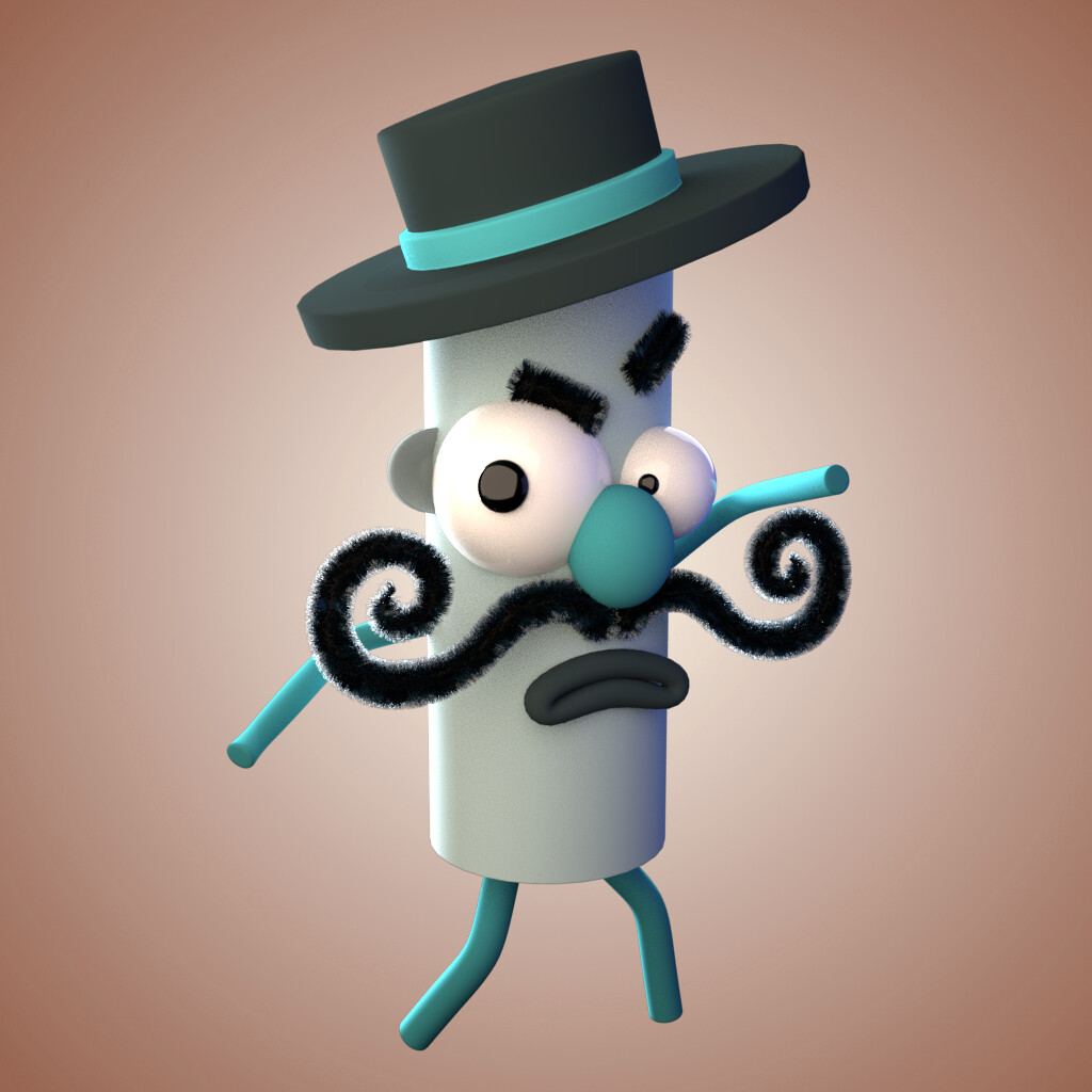 ArtStation - The Autodesk Maya Man (character model)