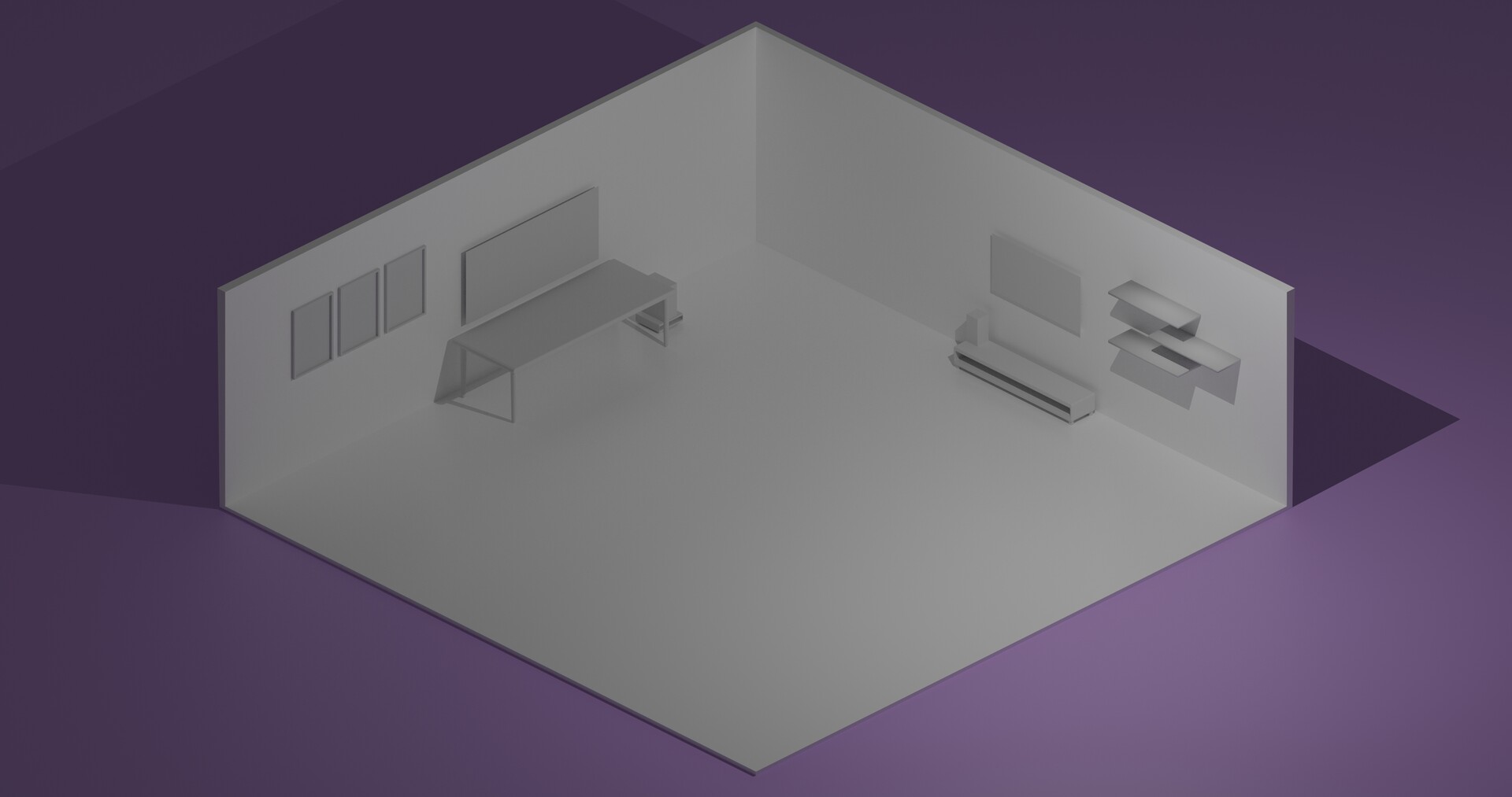ArtStation - Isometric Room