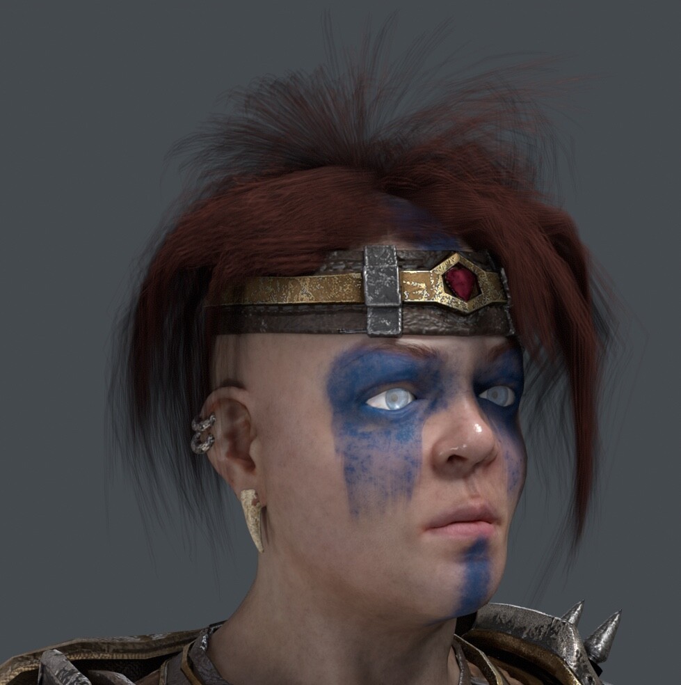 ArtStation - Female Dwarf Assassin