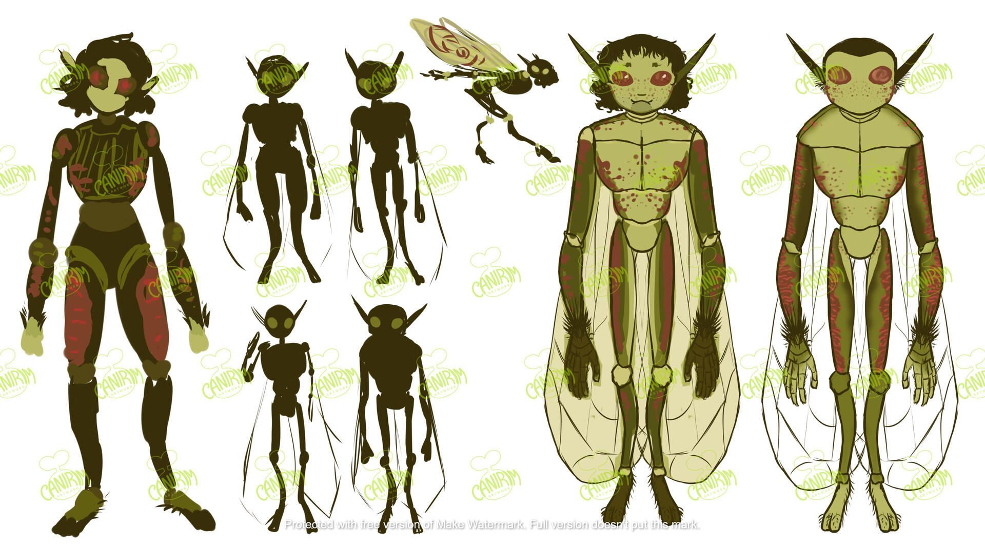 Humanoid Insect