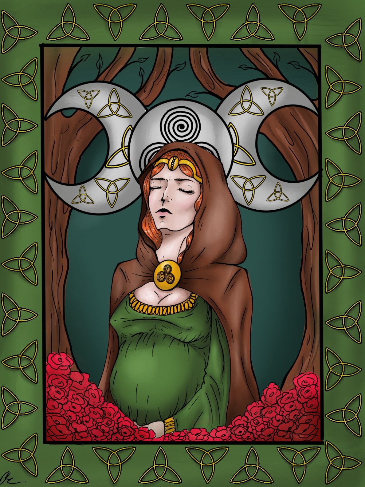 ArtStation - Celtic Pantheon: Danu