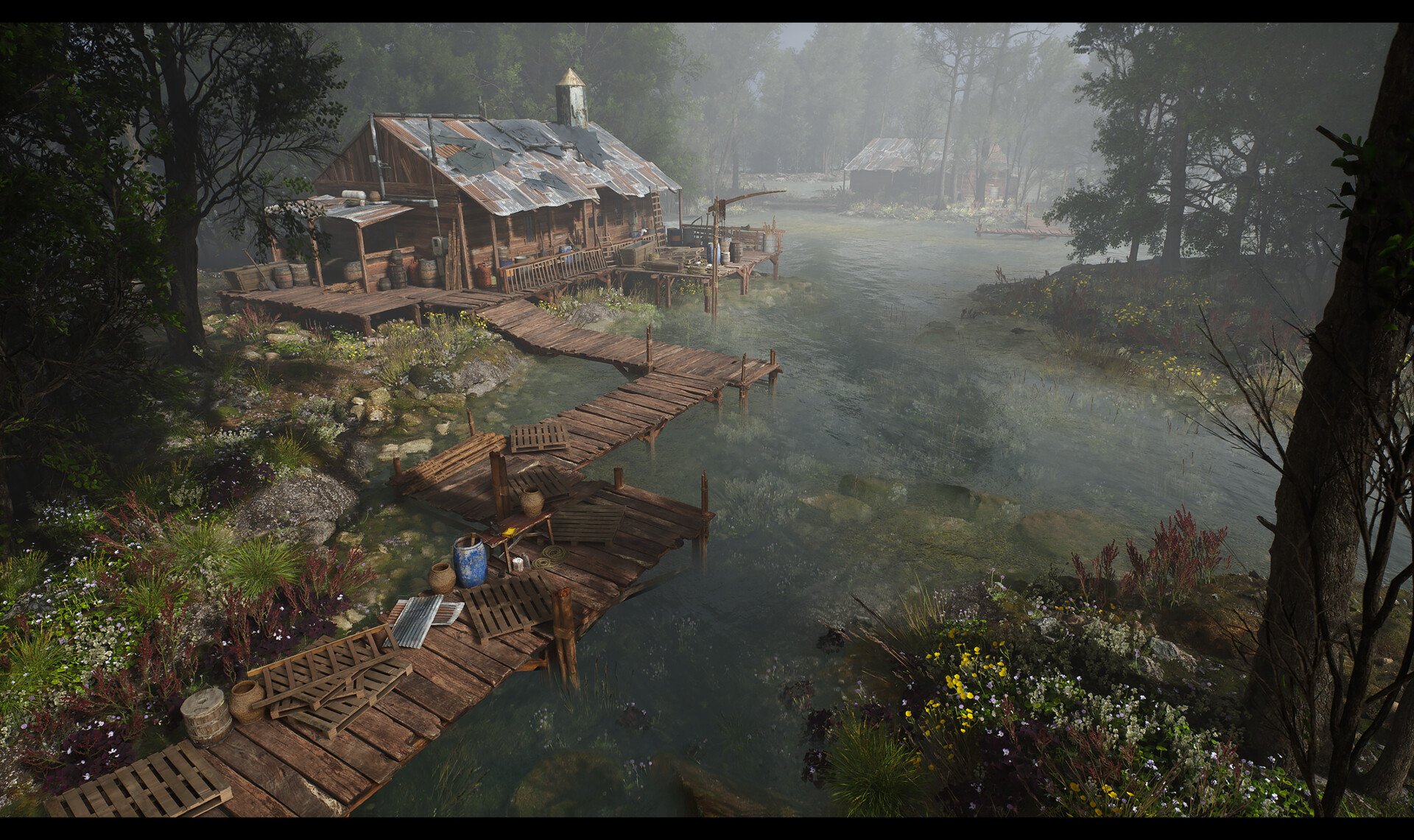 Wingfox workshop - 【Workshop Fundraising】Effective Realistic Swamp Scene Making with Megascans ...