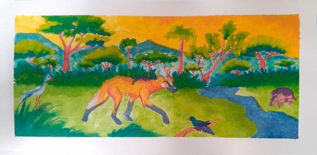 ArtStation - Illustration of Cerrado (Ilustração do Cerrado) - 2021 ...