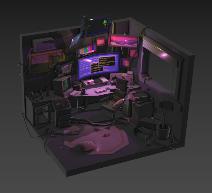 ArtStation - cyber punk