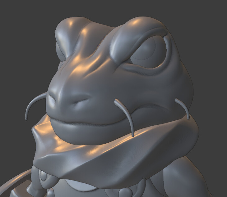 ArtStation - Frog - chrono trigger