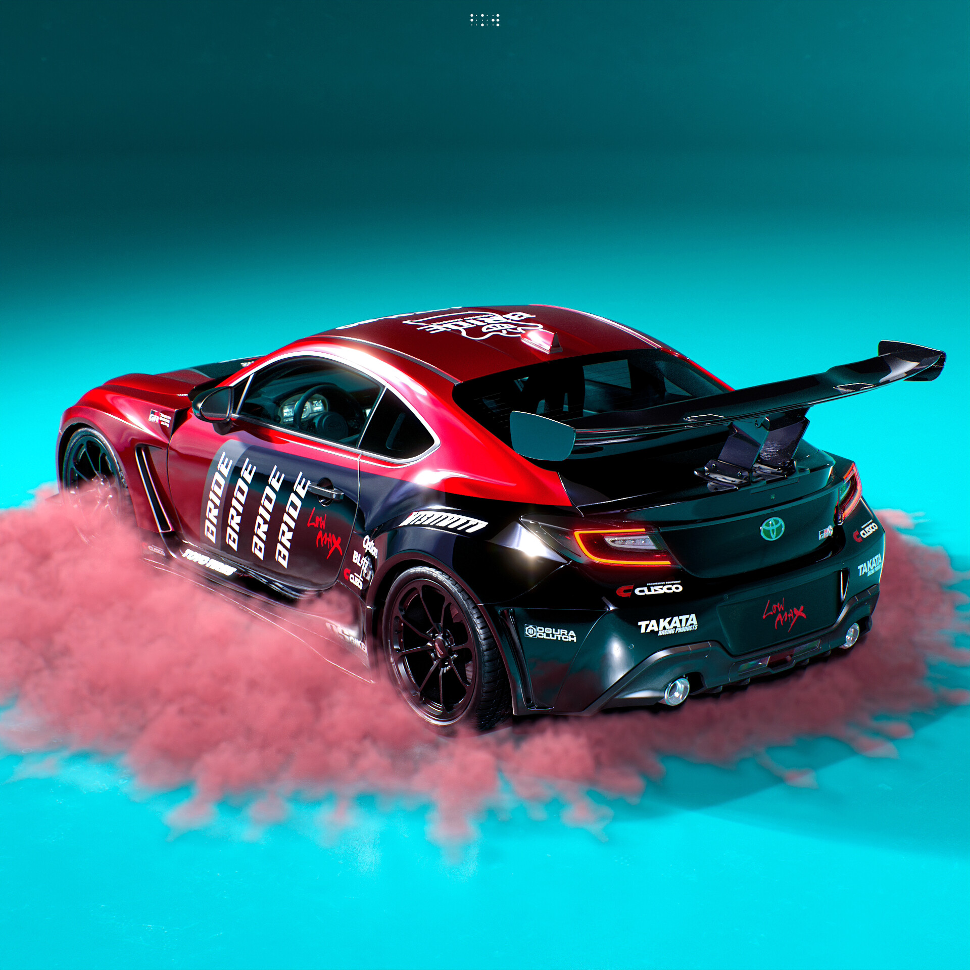 BRIANKIMWORKS_Korea - Toyota GR86 Wide Bodykit + Bride Livery "SPLASH"