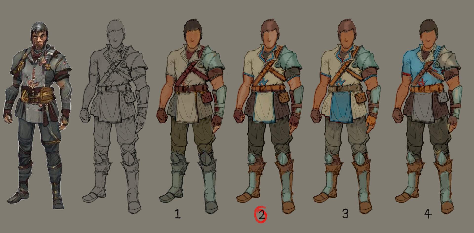 Character Design by Andrew Wing-Simpson — ProUser.Me