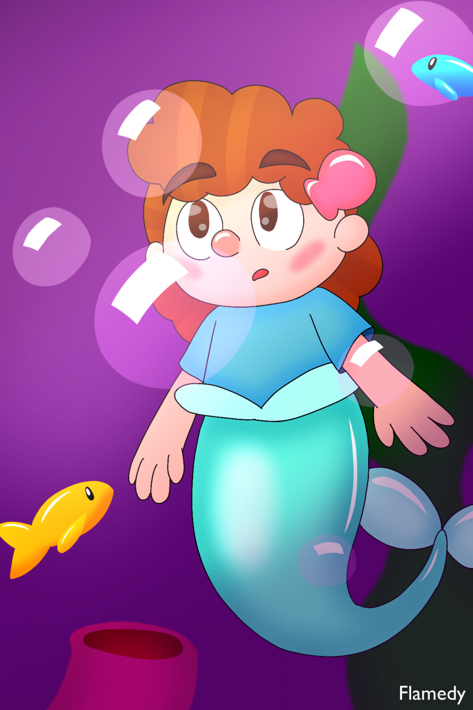 ArtStation - Kimmy the Mermaid