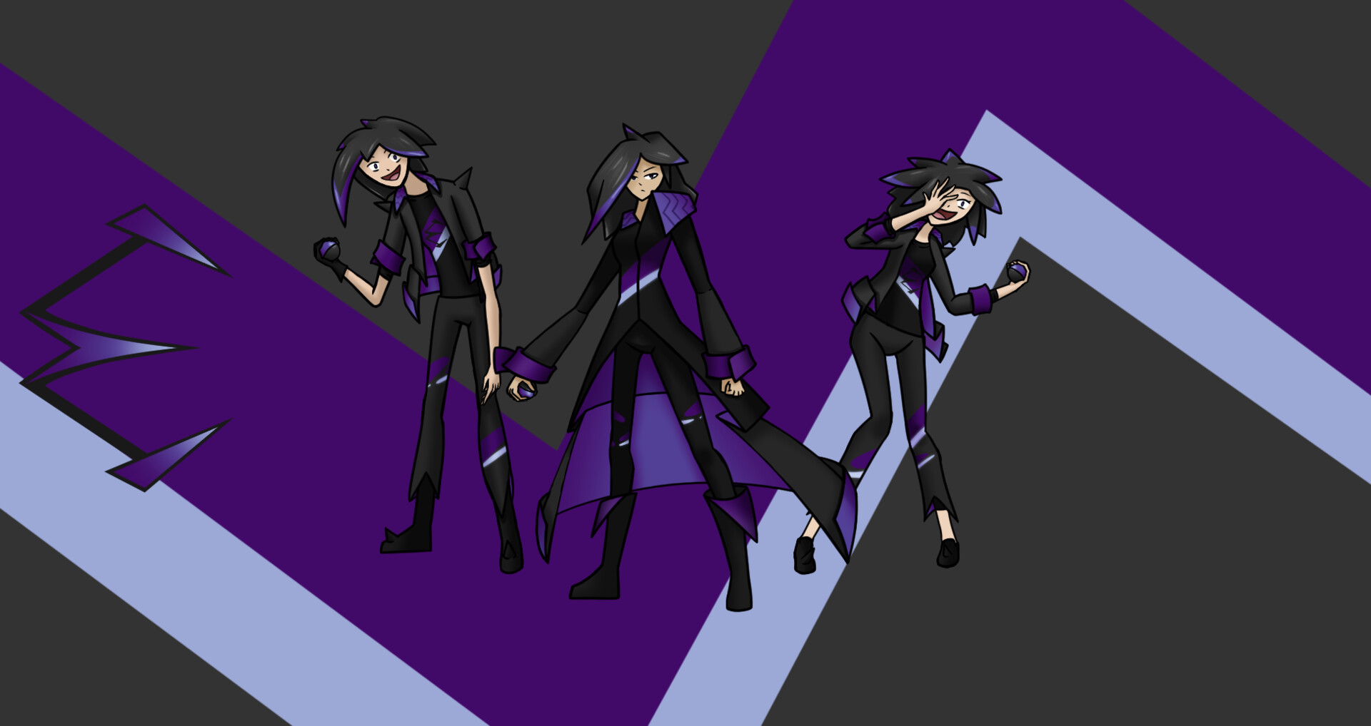 Daniel Boyle - Pokémon Fan Concept - Spirit and Spectre Team Epitaph