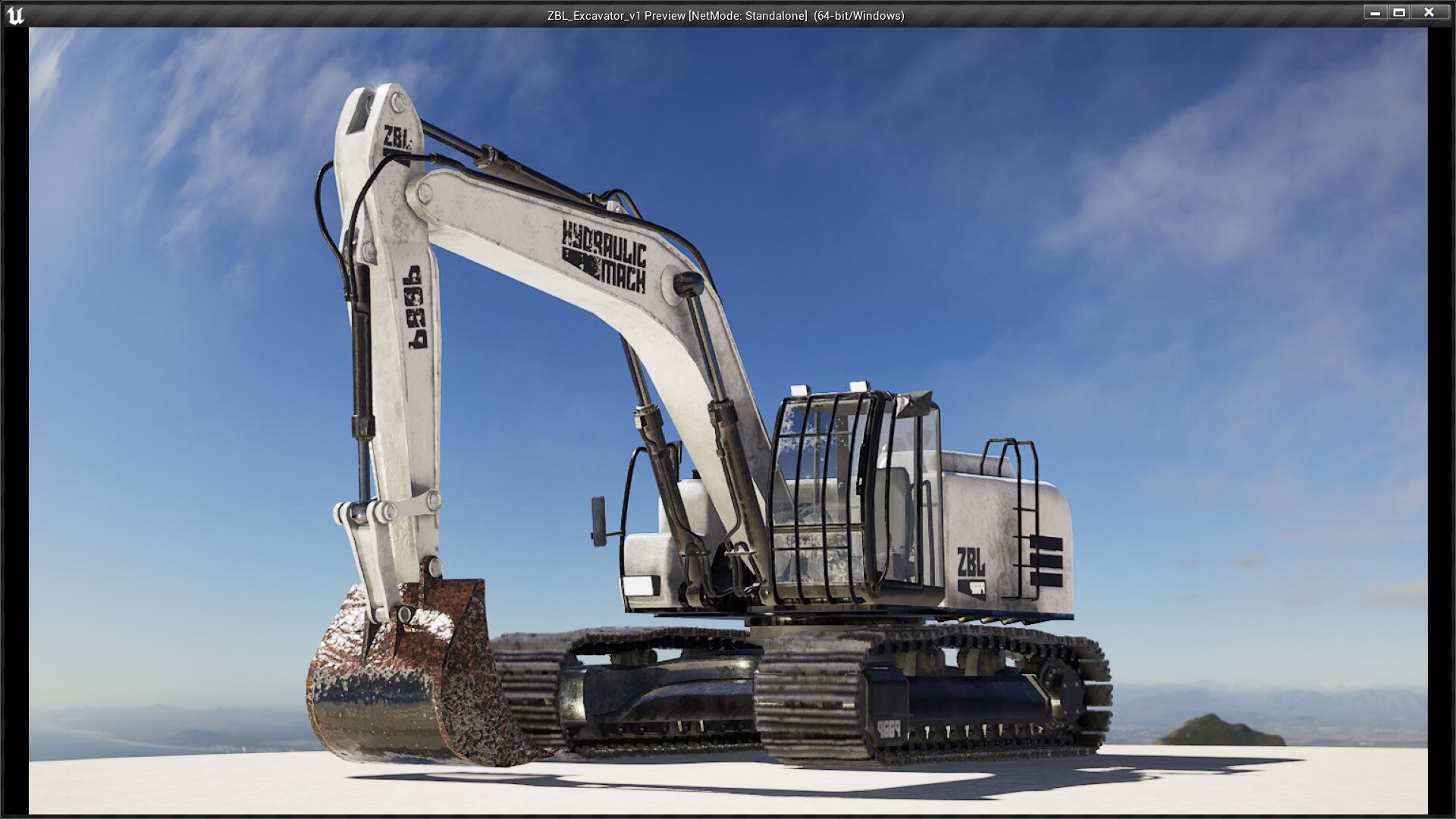 ArtStation - ZBL Excavator v1