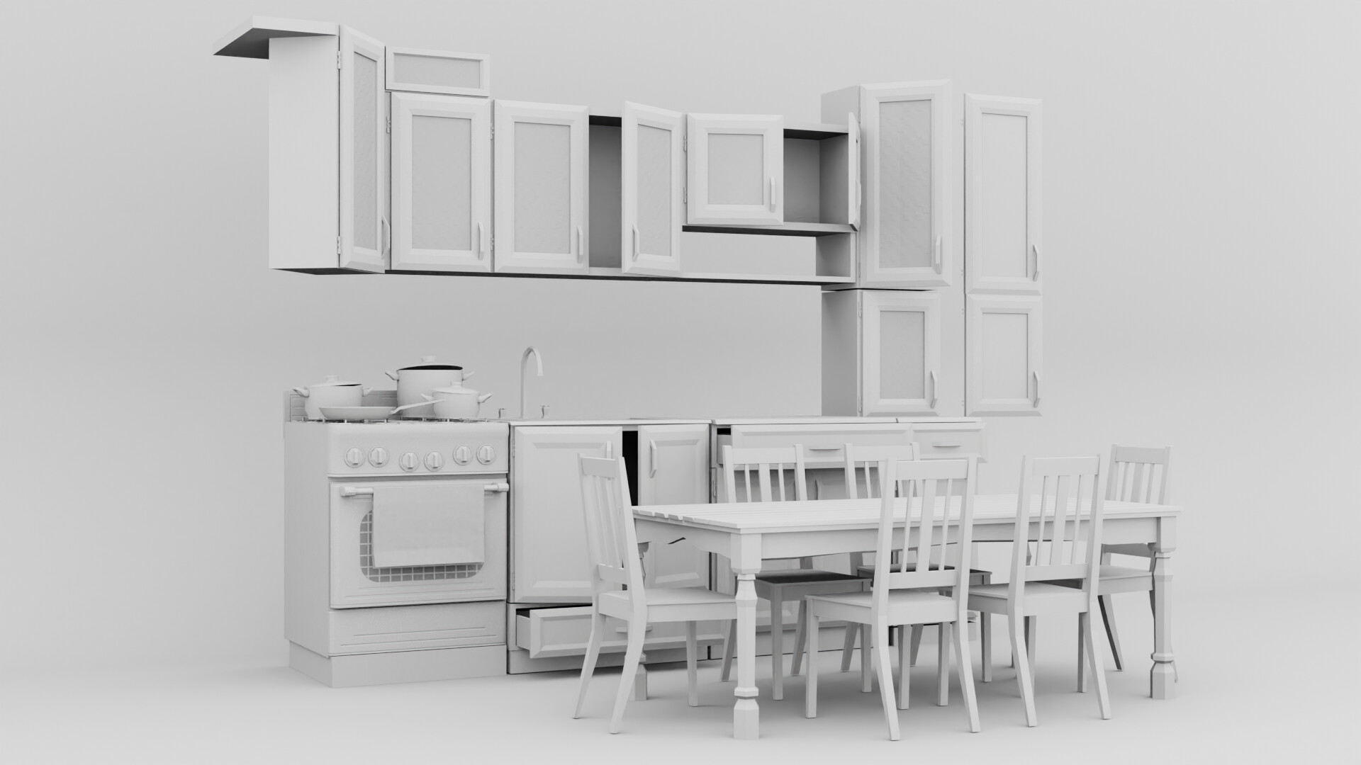 Lazar Cirovic - Semi-Stylized kitchen pack