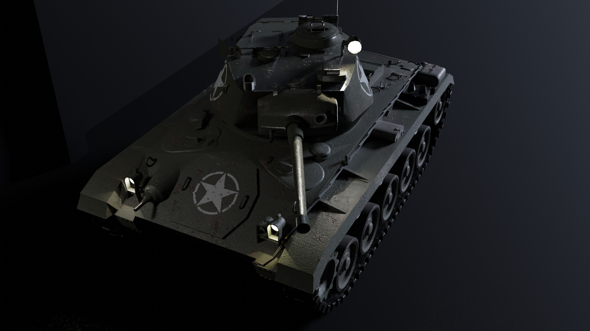 ArtStation - M24 "Chaffee"