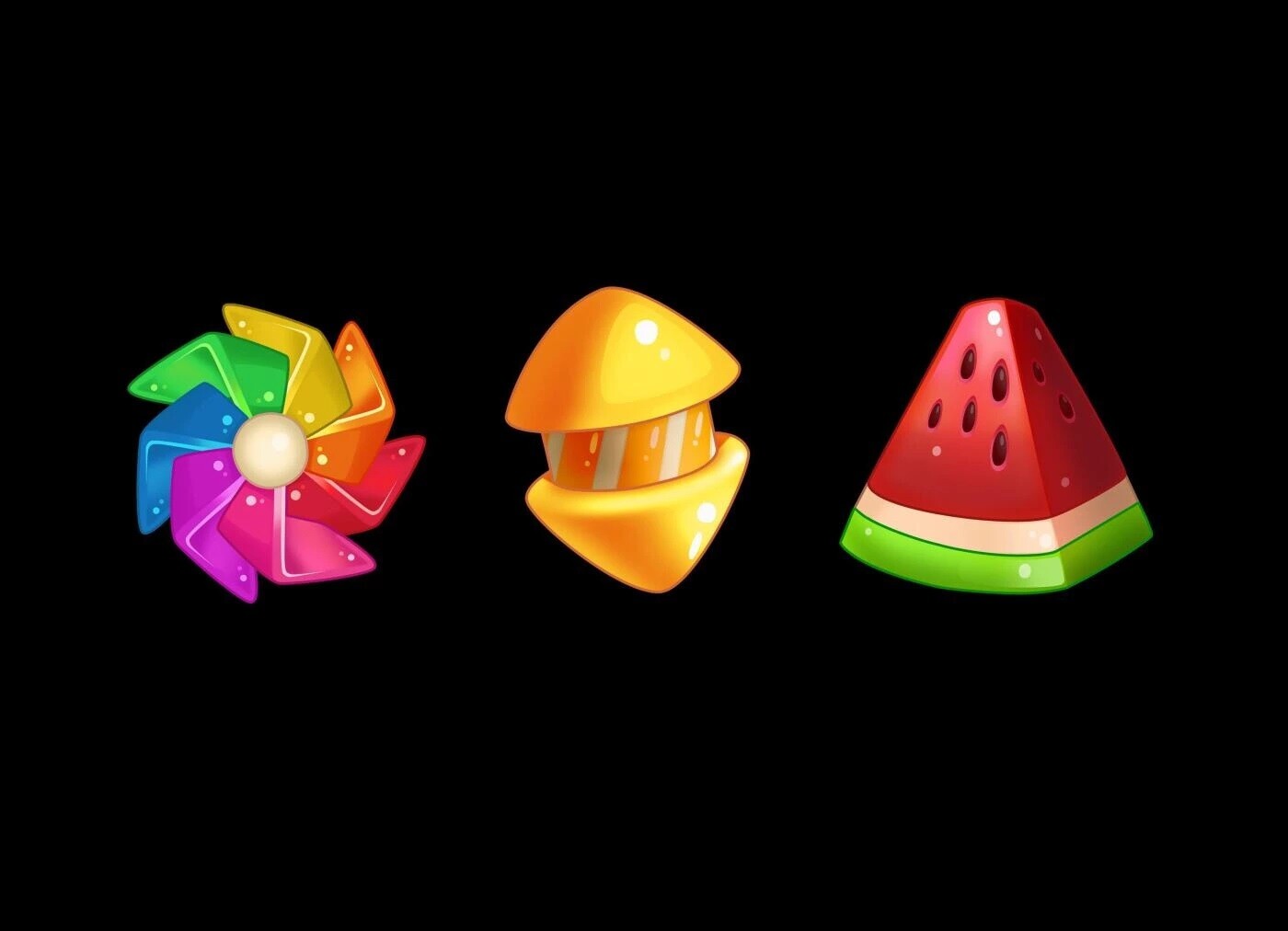 ArtStation - Match-3 Icons