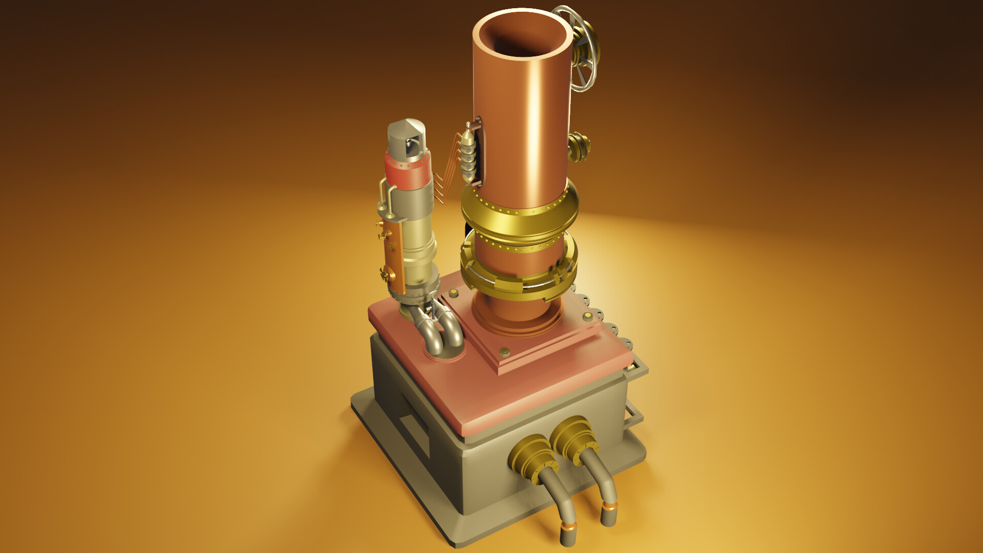 ArtStation - The engine of the ship from my book!!!)