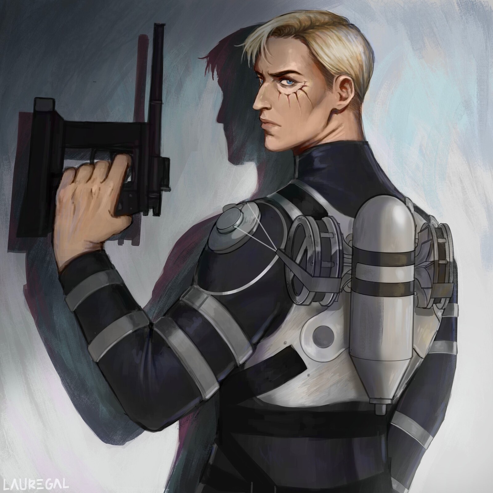 Laura R - Erwin Smith - Attack on Titan