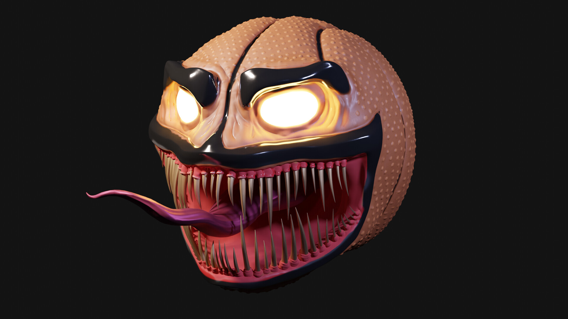 ArtStation - Possessed BasketBall