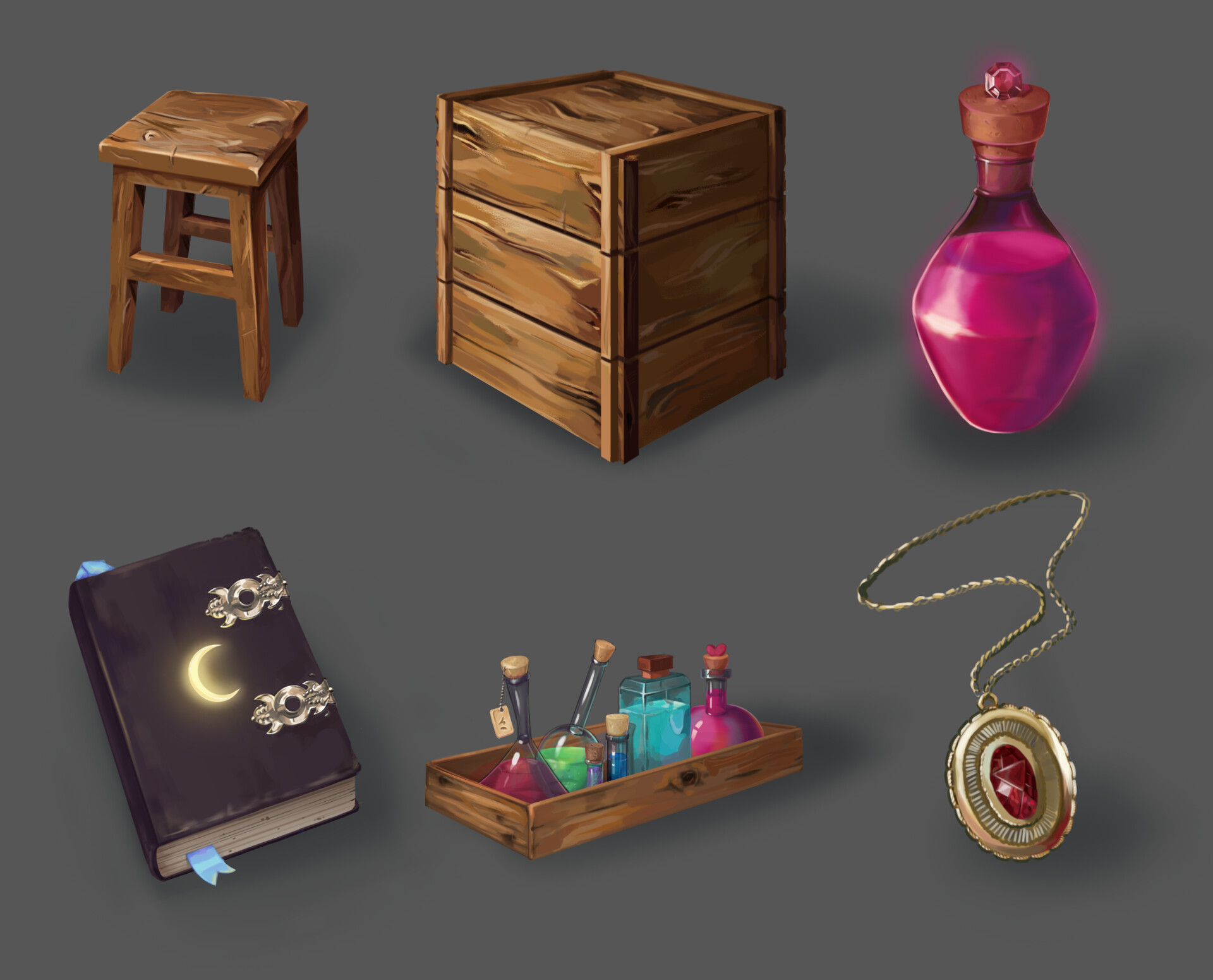 ArtStation - Game props art