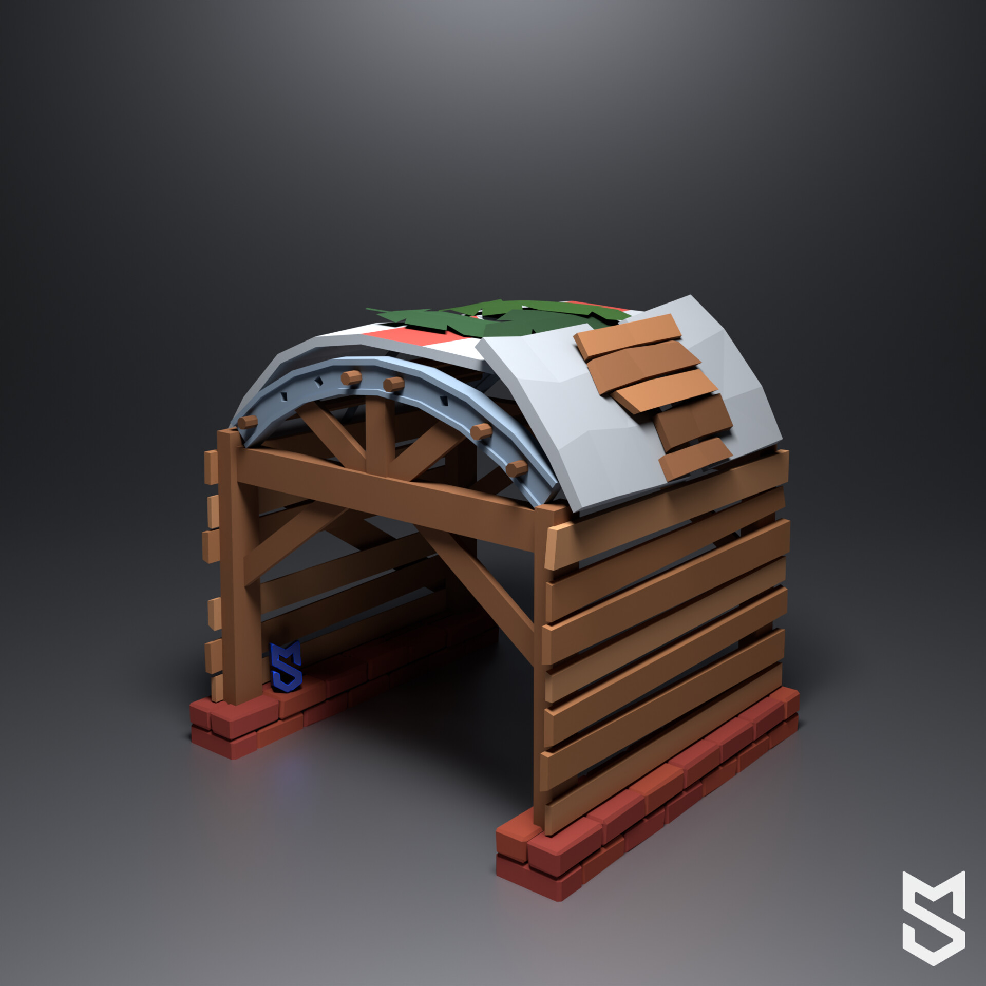 ArtStation - Steel Warehouse