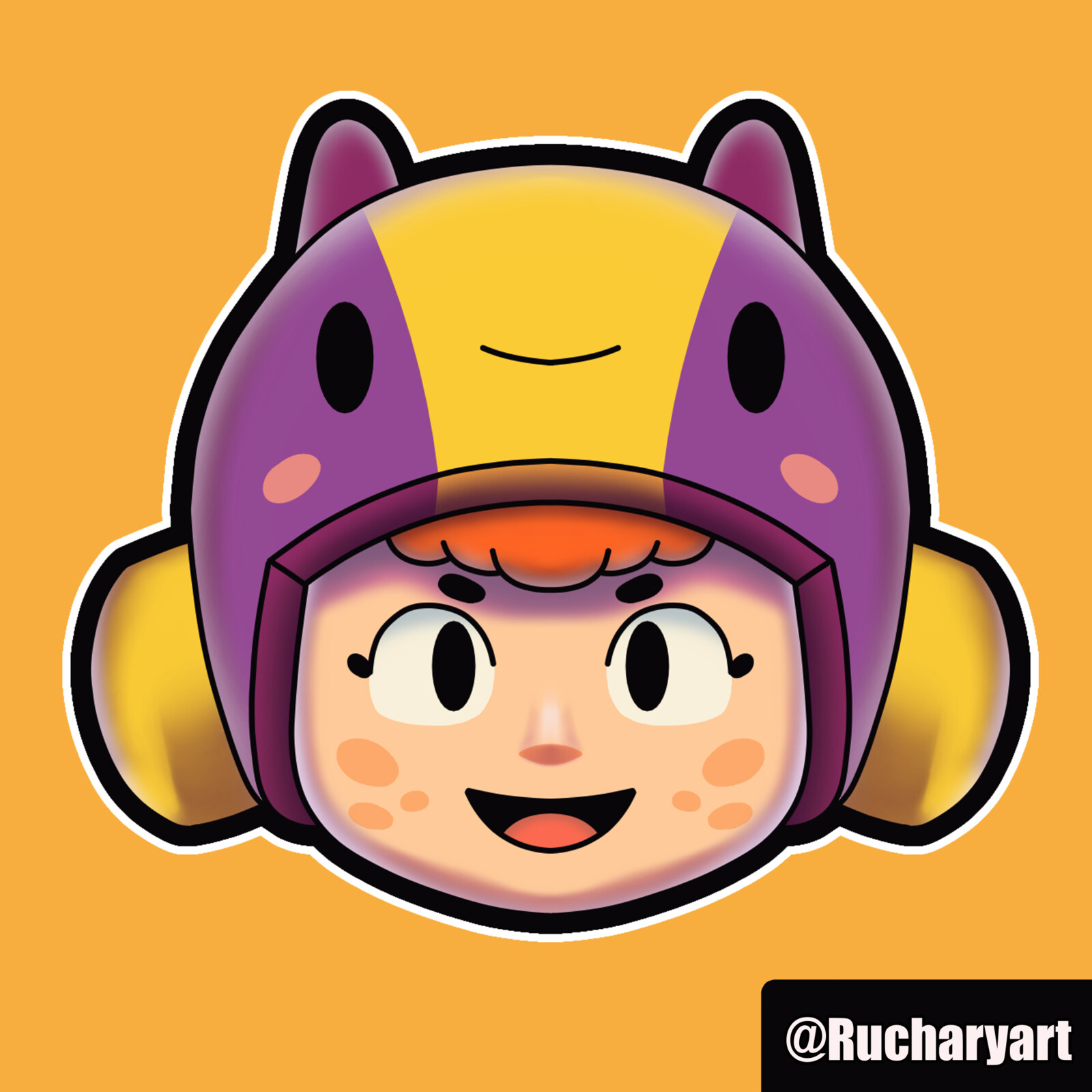 Ruchary - Bea Icon - Brawl Stars artwork