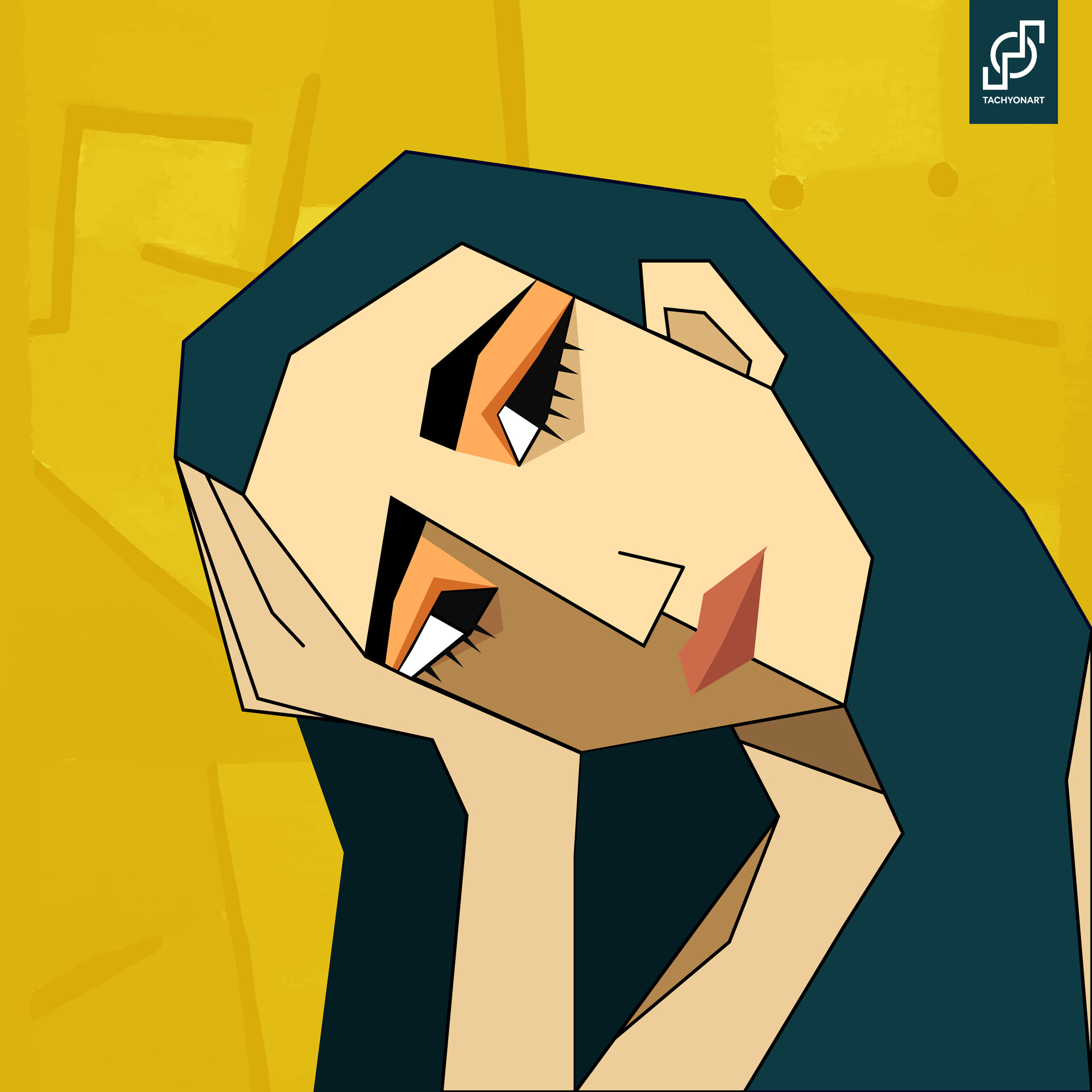 ArtStation - In Her Deep Thoughts